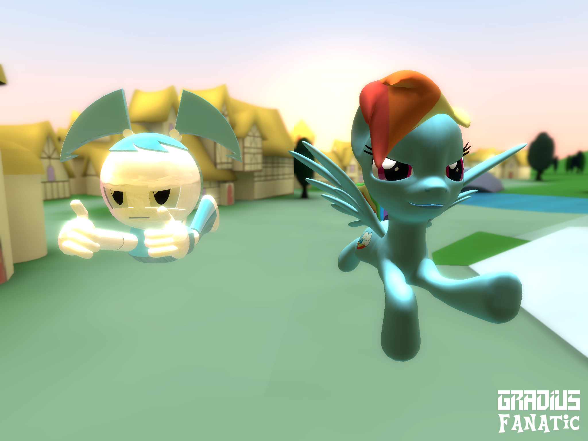 #2564300 - safe, artist:gradiusfanatic, rainbow dash, pegasus, pony ...