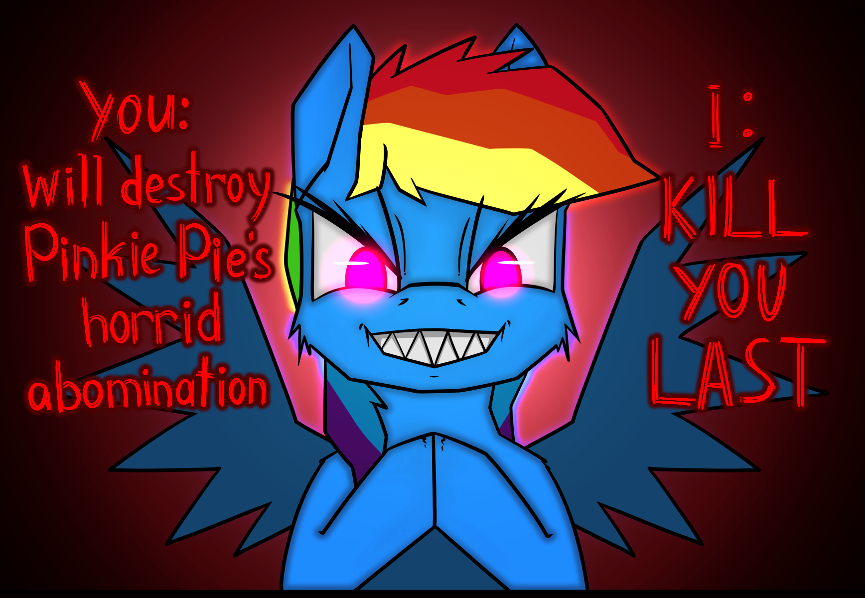 #2596019 - semi-grimdark, artist:dacaoo, rainbow dash, pegasus, pony ...