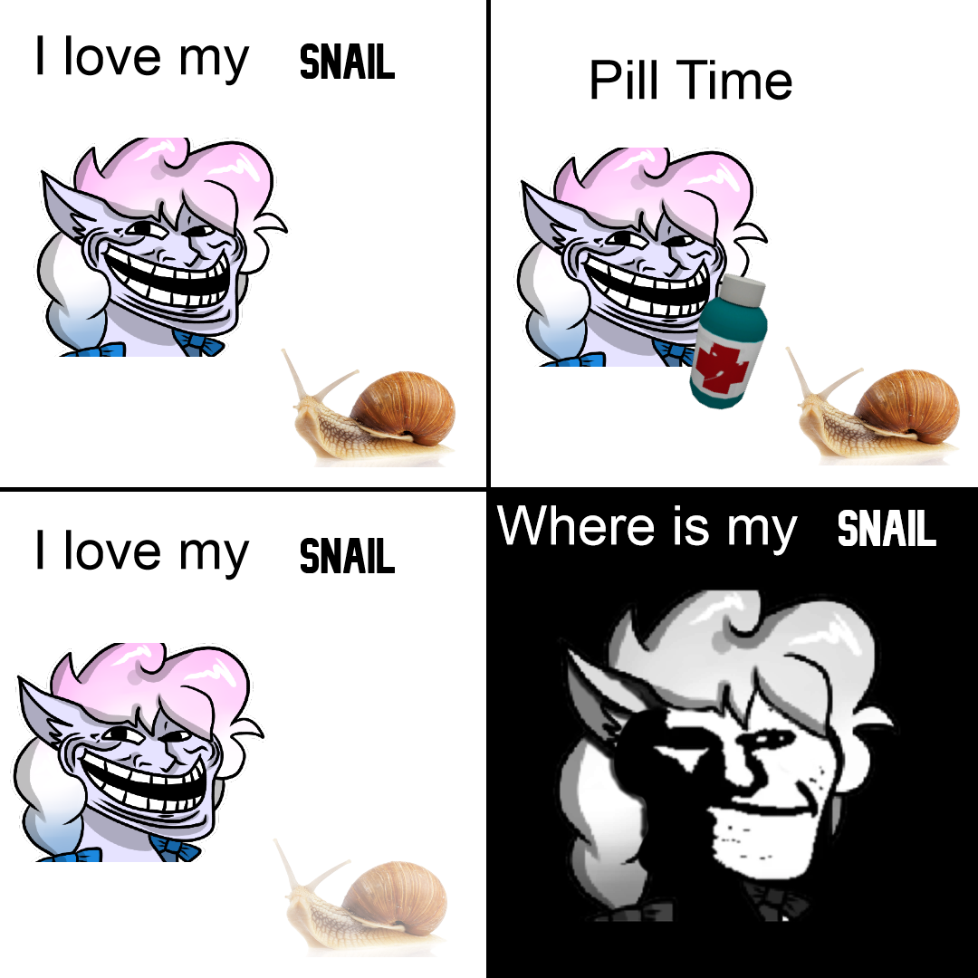 #2621438 - safe, oc, oc:heavy weather, snail, meme, pill bottle, pill ...