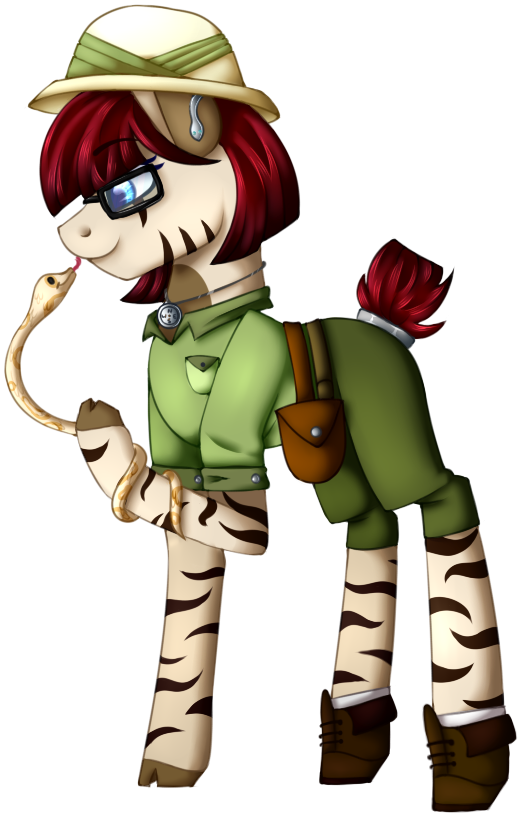 #2608983 - safe, artist:song-star, oc, oc only, oc:inyoka, pony, snake ...