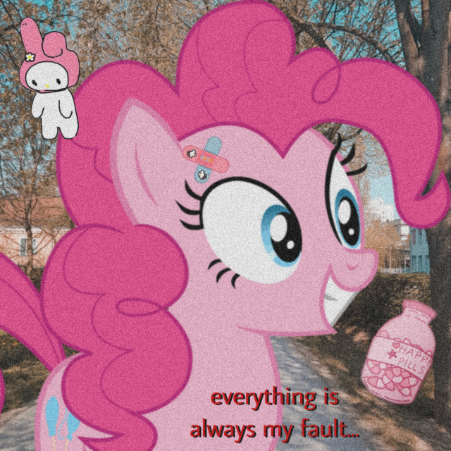 #2628848 - semi-grimdark, edit, editor:bpdtraumacore, pinkie pie, earth ...