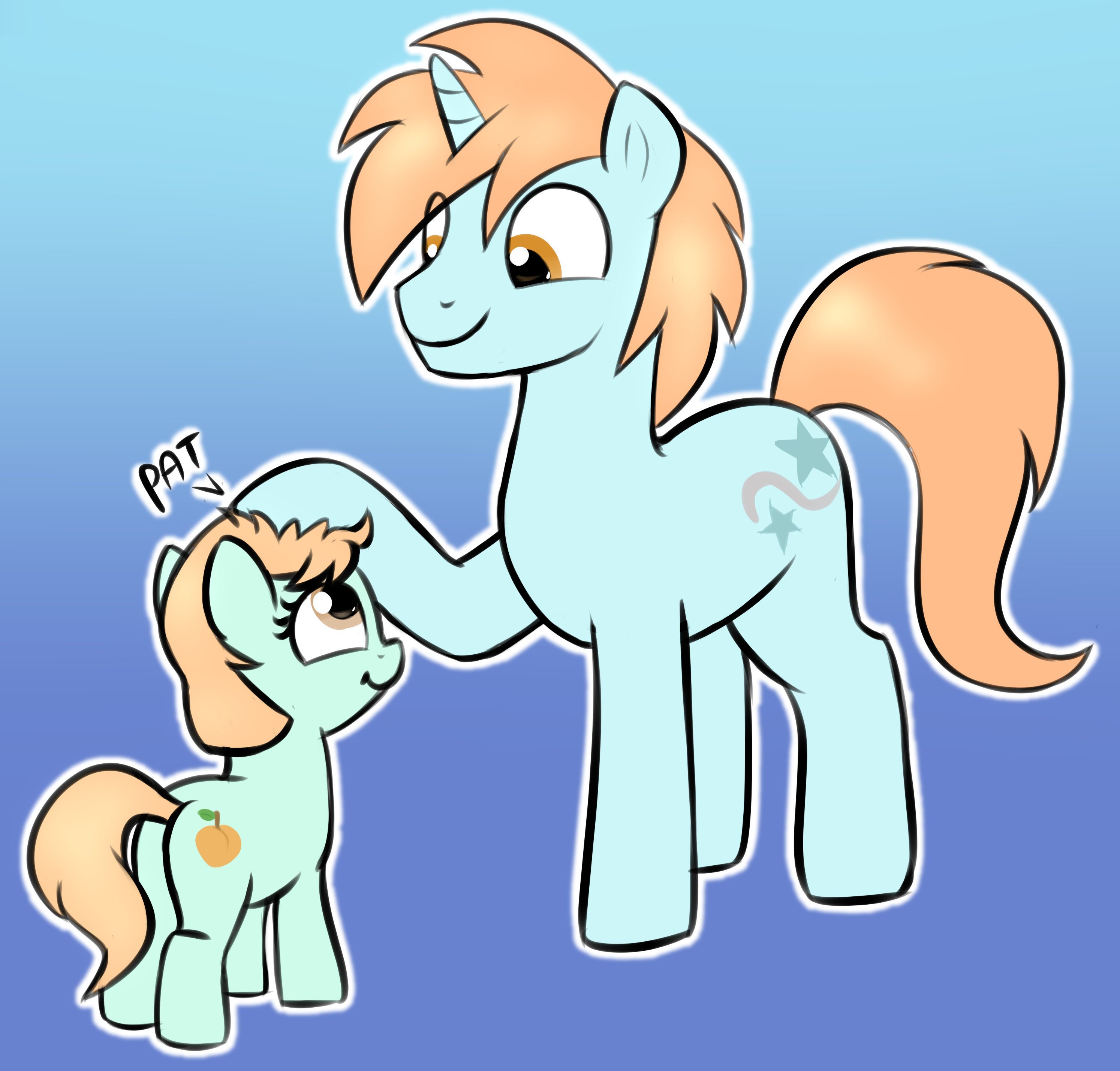 #2656687 - safe, artist:heretichesh, peach fuzz, oc, earth pony, pony ...