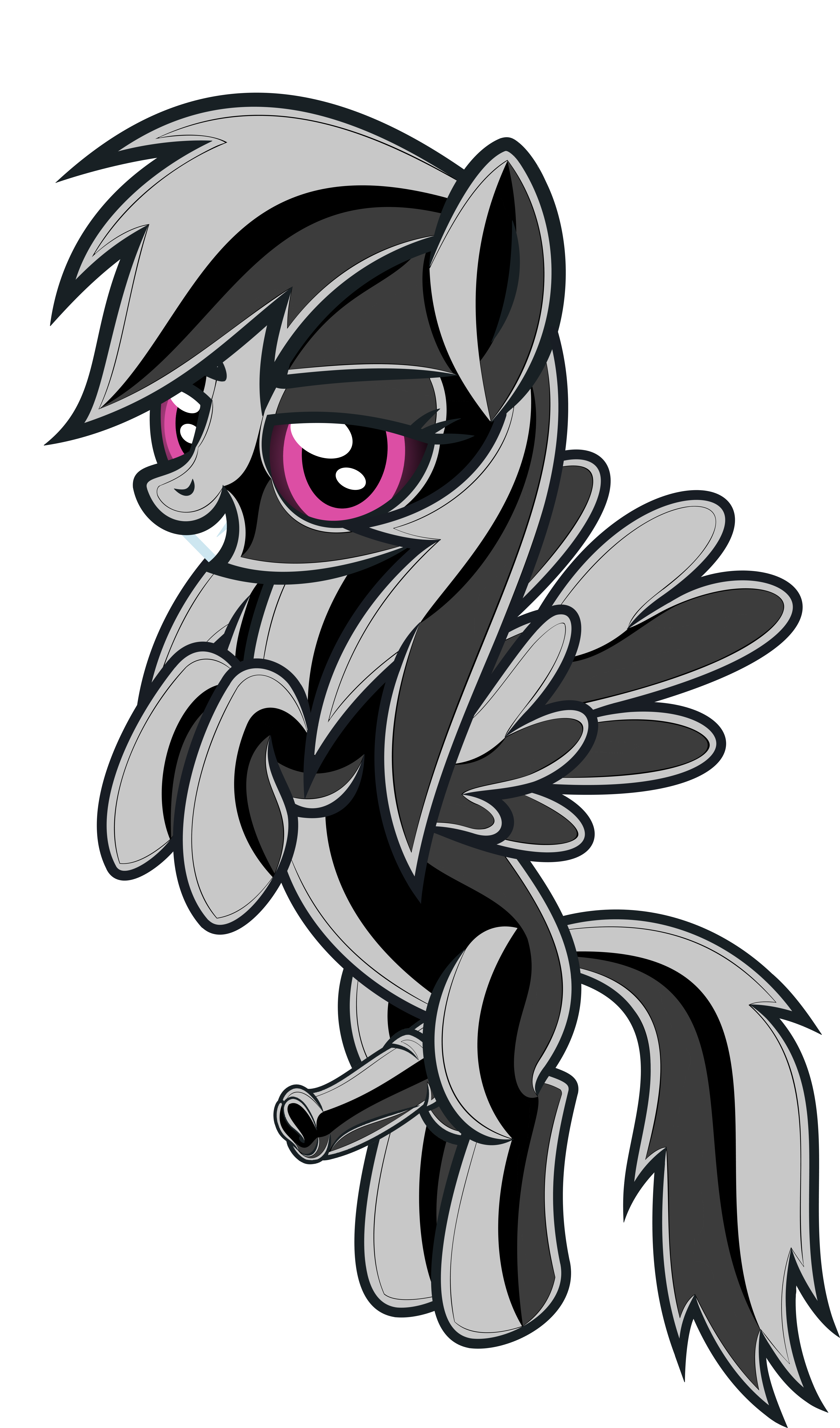 #2665862 - explicit, alternate version, artist:severity-gray, rainbow dash, latex pony, original ...