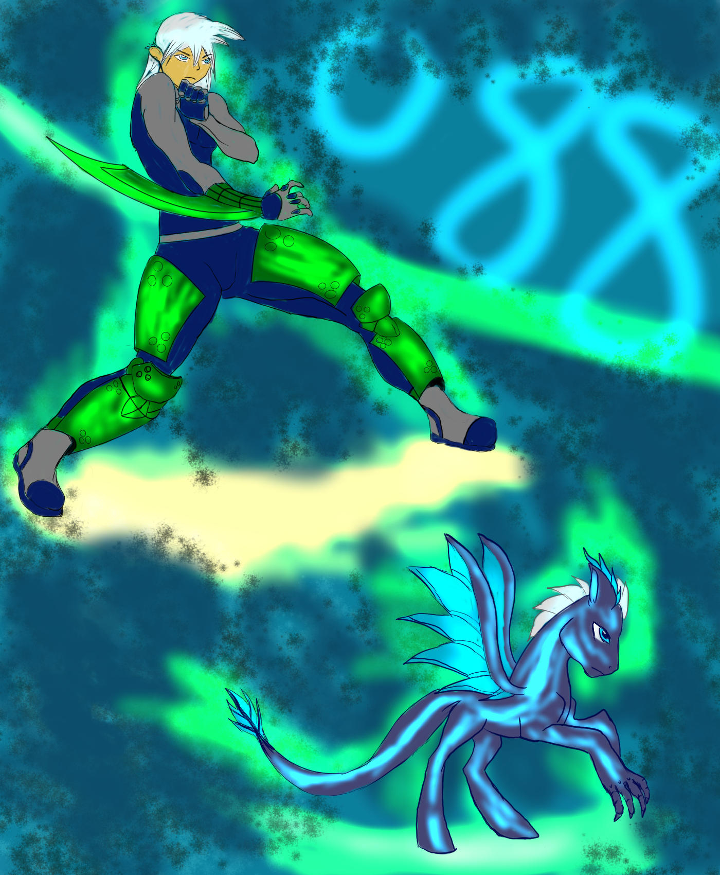 #2683439 - safe, artist:foxgearstudios, oc, oc only, dragon, human ...