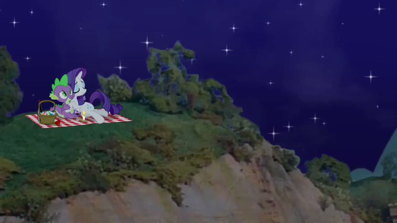 #2671597 - safe, artist:georgegarza01, rarity, spike, dragon, pony ...