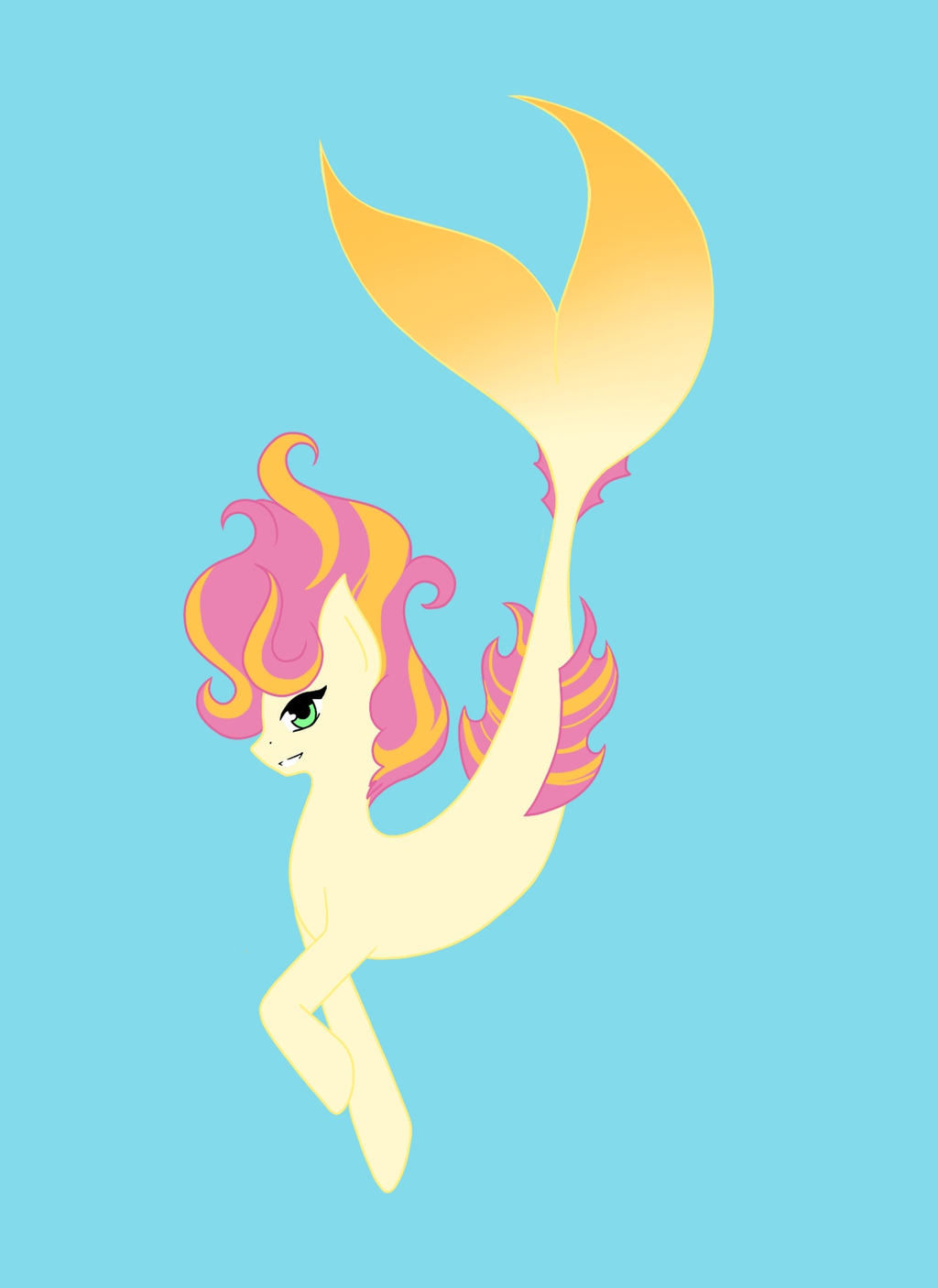 #2672663 - safe, artist:ocean-drop, oc, oc only, earth pony, merpony ...