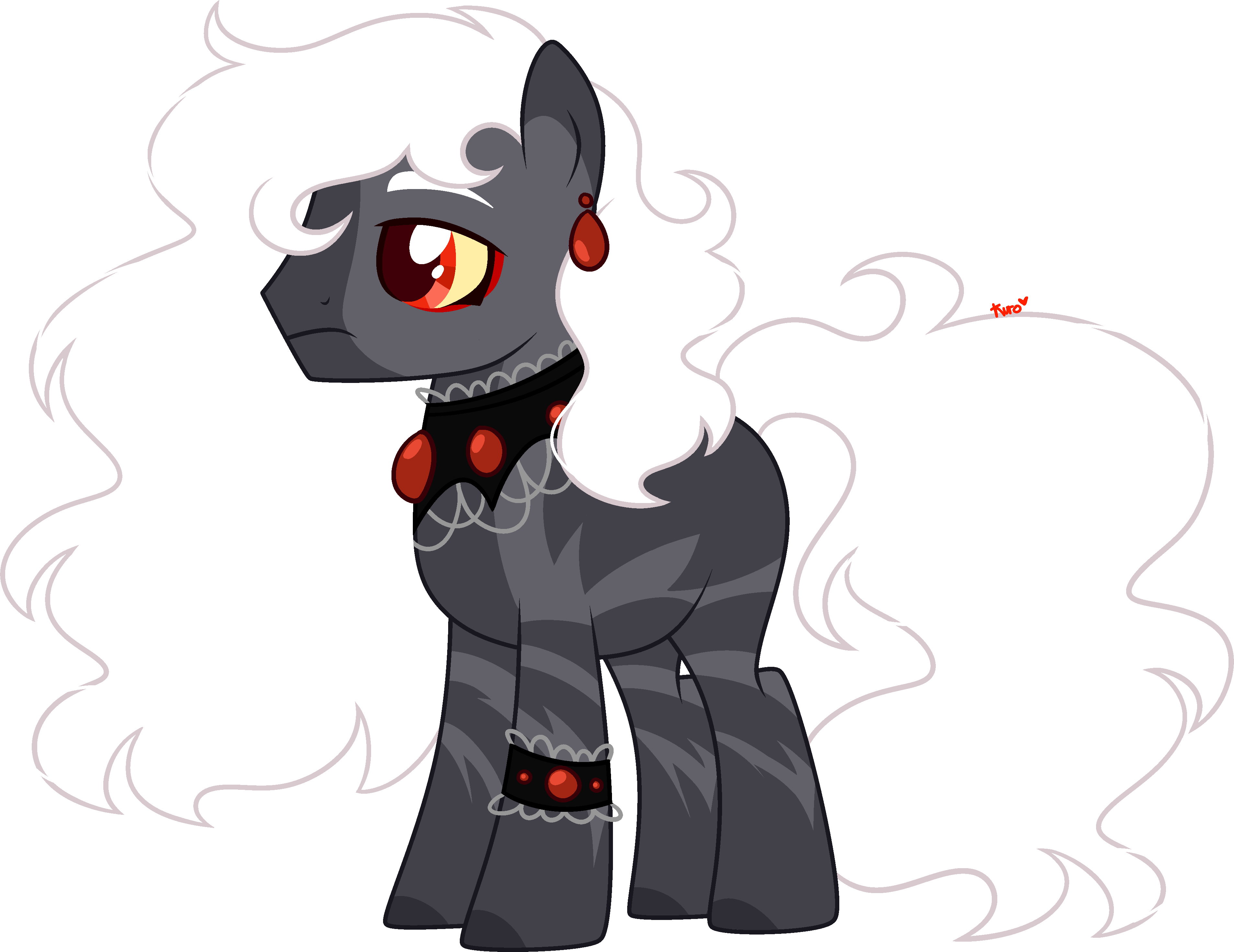 #2697847 - safe, artist:kurosawakuro, oc, oc only, hybrid, pony, zony ...
