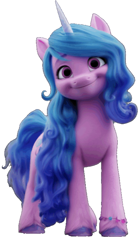 #2700711 - safe, izzy moonbow, pony, unicorn, g5, background removed ...
