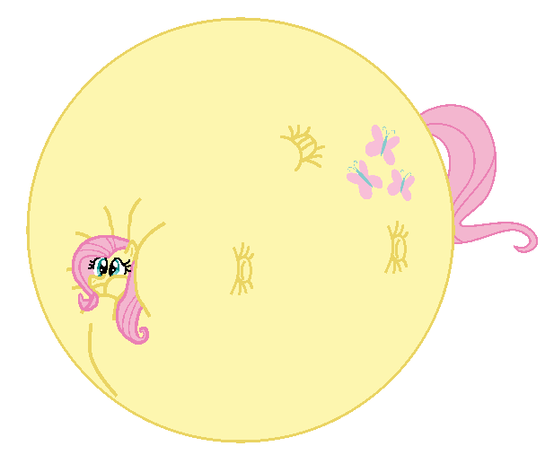 #2692186 - suggestive, artist:theinflater19, fluttershy, pegasus, pony ...