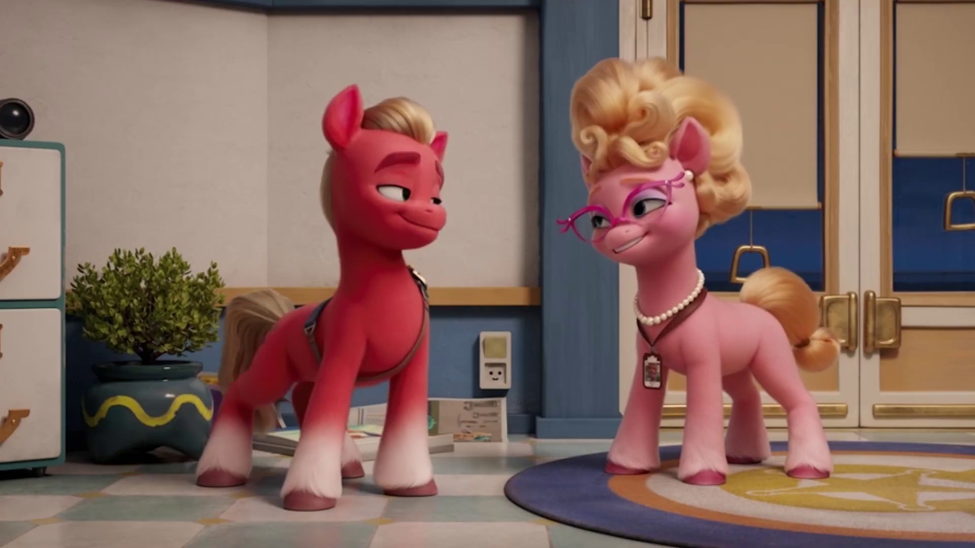 #2704426 - safe, screencap, phyllis cloverleaf, sprout cloverleaf, earth pony, pony, g5, my ...