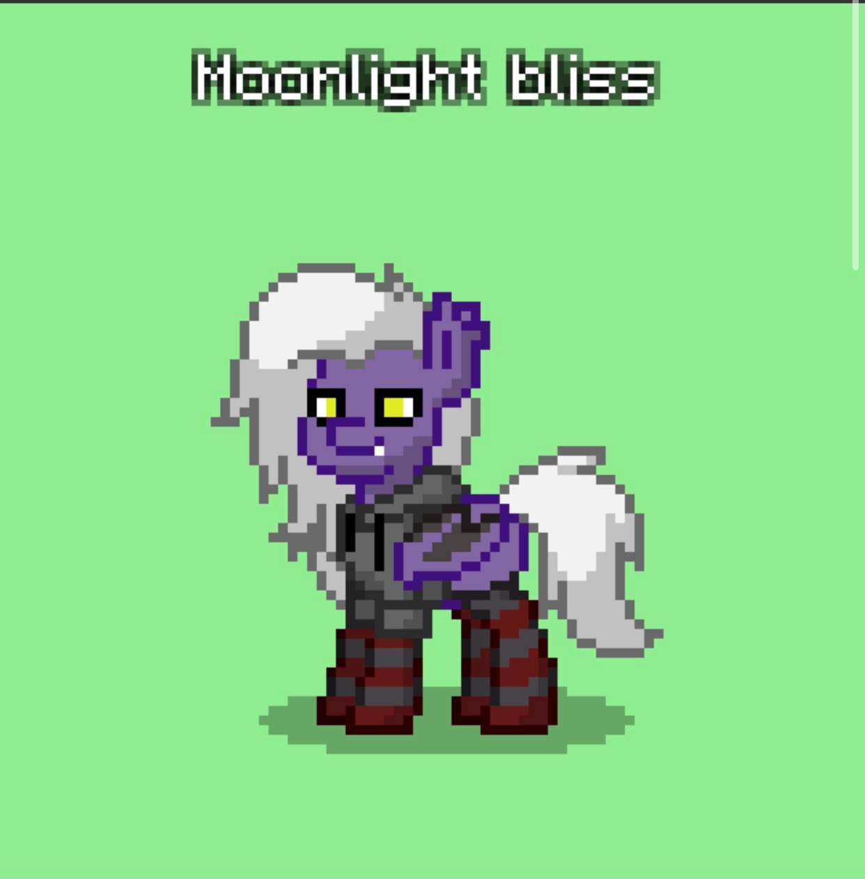 #2782341 - safe, oc, oc only, oc:moonlight bliss, bat pony, pony, pony ...