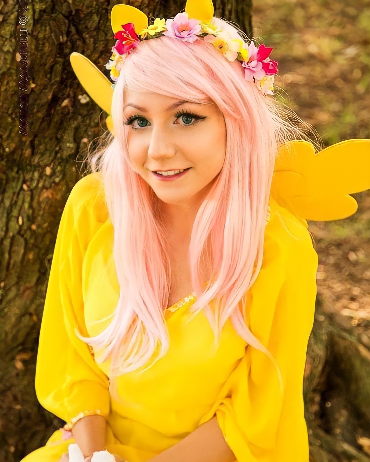 #2784744 - safe, artist:saru-cosplay, fluttershy, human, clothes ...