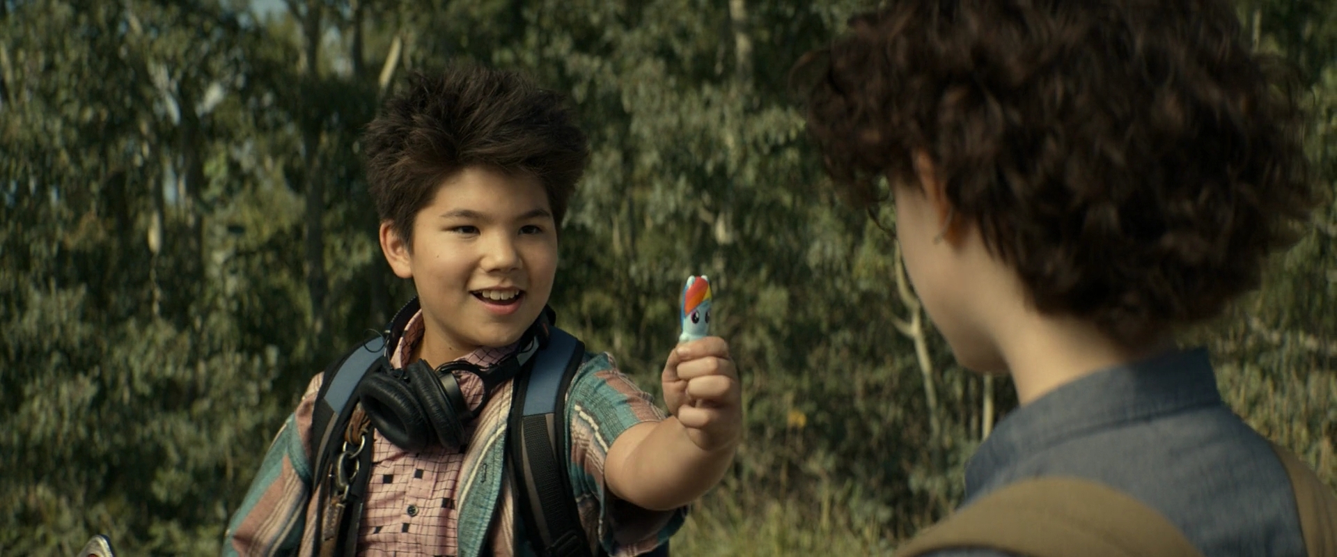 #2779335 - safe, screencap, rainbow dash, human, female, ghostbusters ...