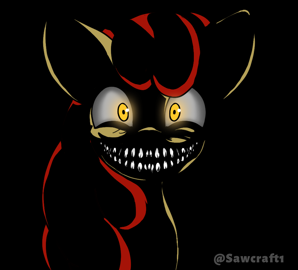 #2970273 - grimdark, artist:sawcraft1, apple bloom, earth pony, pony, creepy, creepy bloom ...