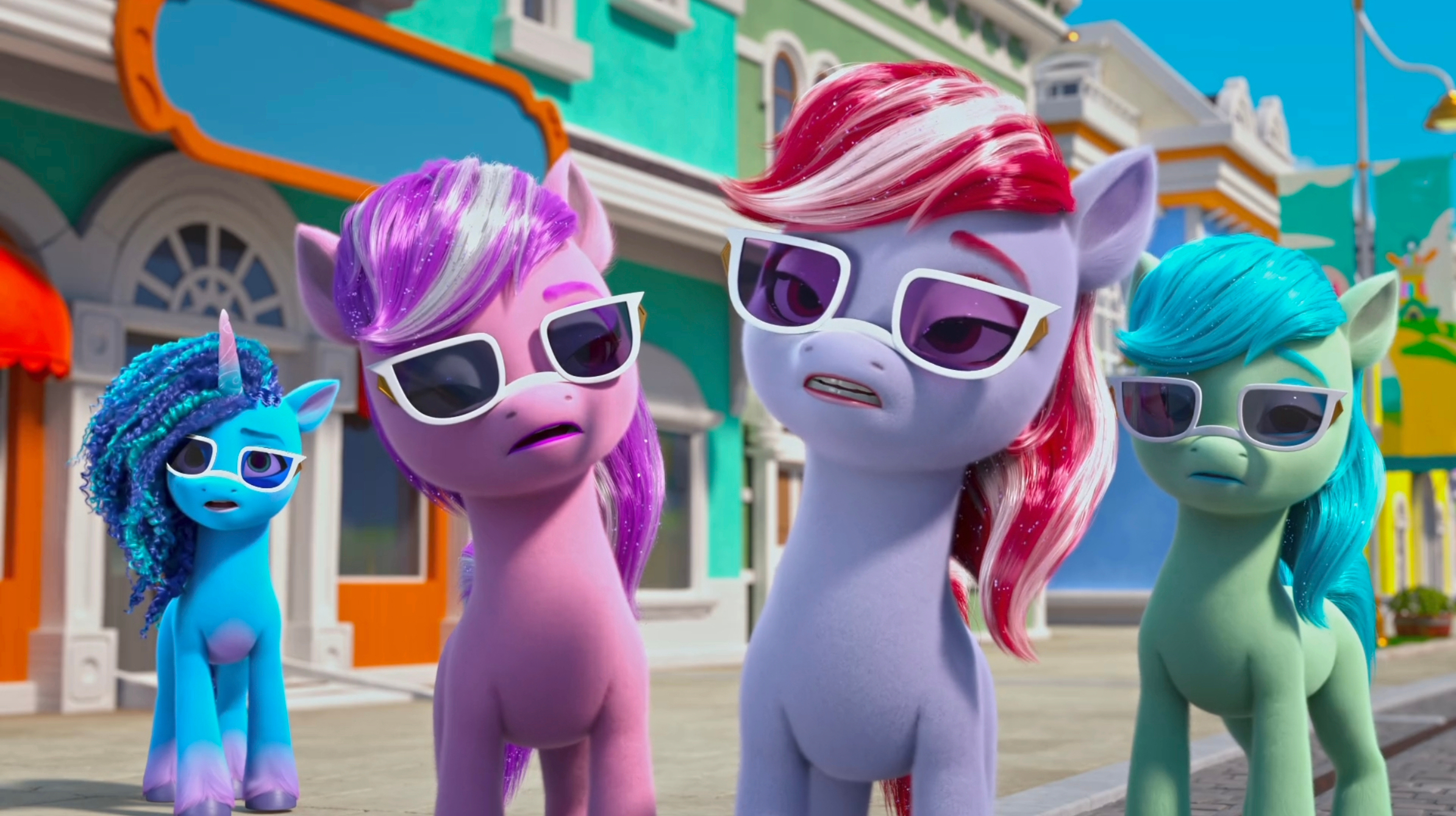 #2959215 - safe, screencap, lily (g5), misty brightdawn, rosedust (g5 ...