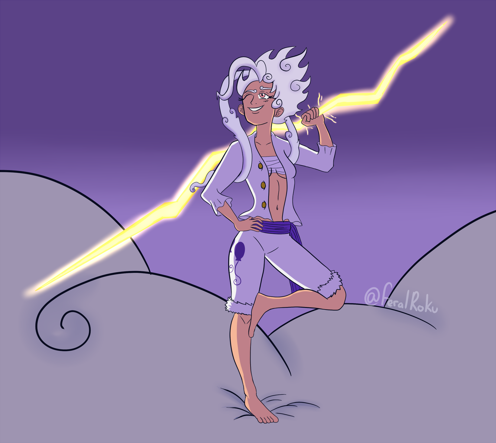 #2976027 - safe, artist:feralroku, pinkie pie, human, barefoot, crossover, feet, gear fifth ...