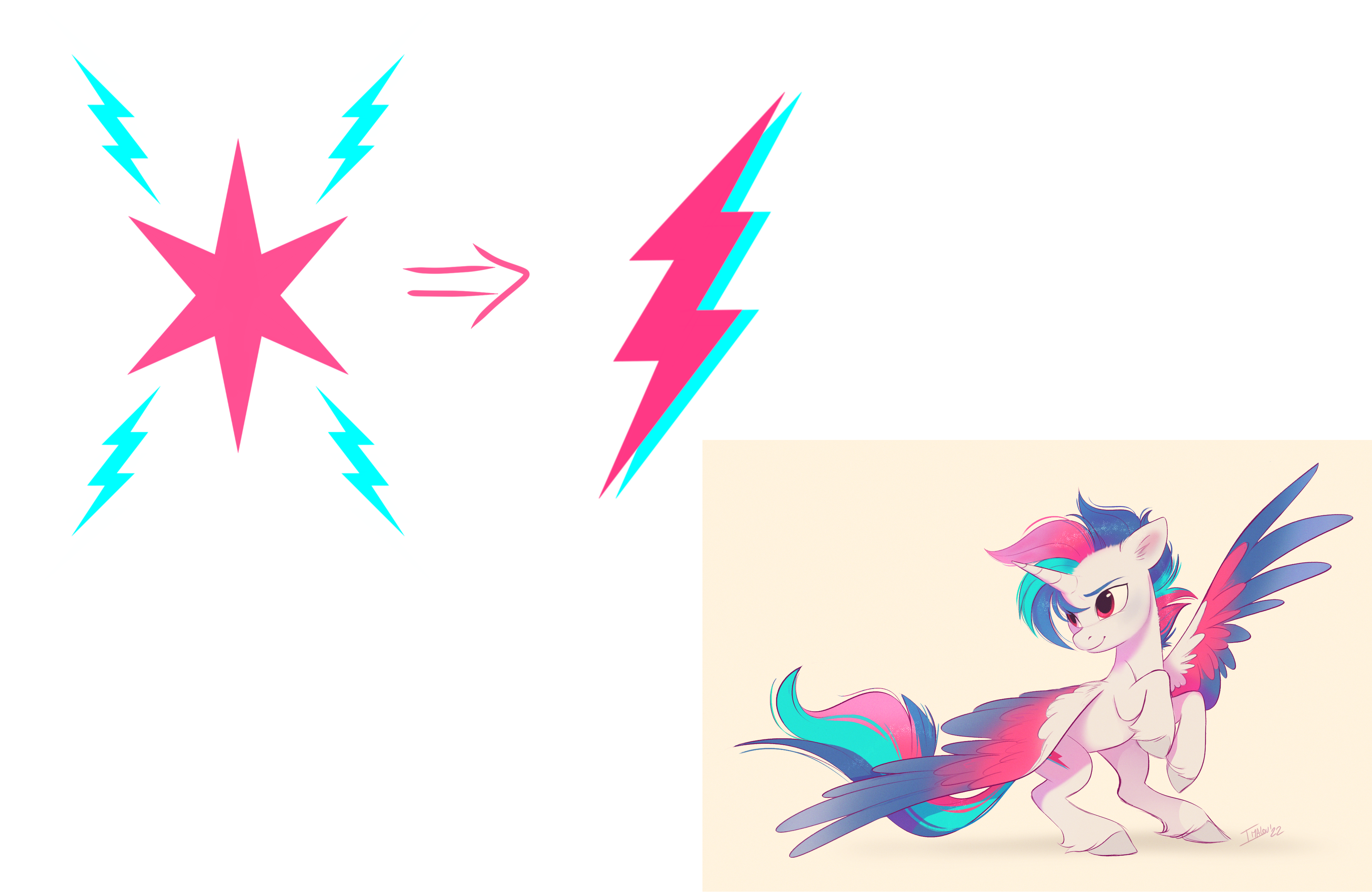 #2960534 - safe, artist:imalou, edit, oc, oc:lucent starscape, alicorn, pony, alicorn oc, cutie ...