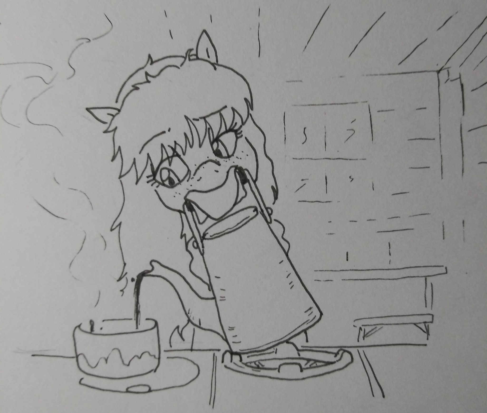 #2963479 - safe, artist:pony quarantine, oc, oc only, oc:bo, earth pony ...