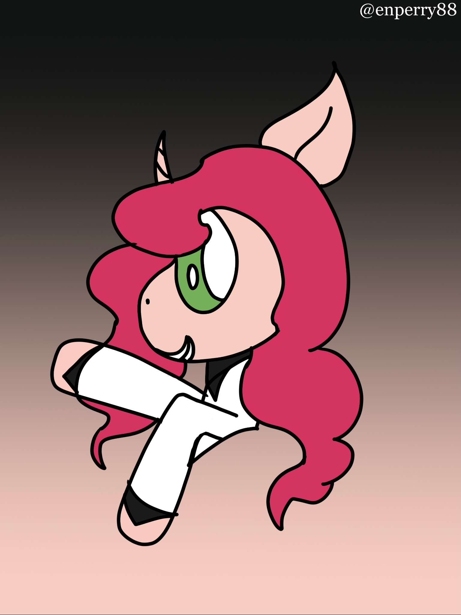 #2963744 - safe, artist:enperry88, alizarin bubblegum, pony, unicorn ...