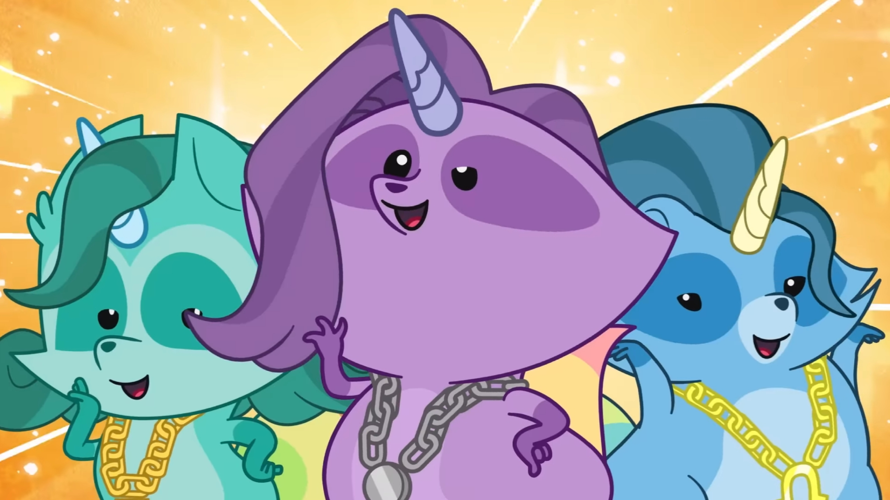 #2984881 - safe, screencap, raccoon, raccoonicorn, baby critters, g5 ...