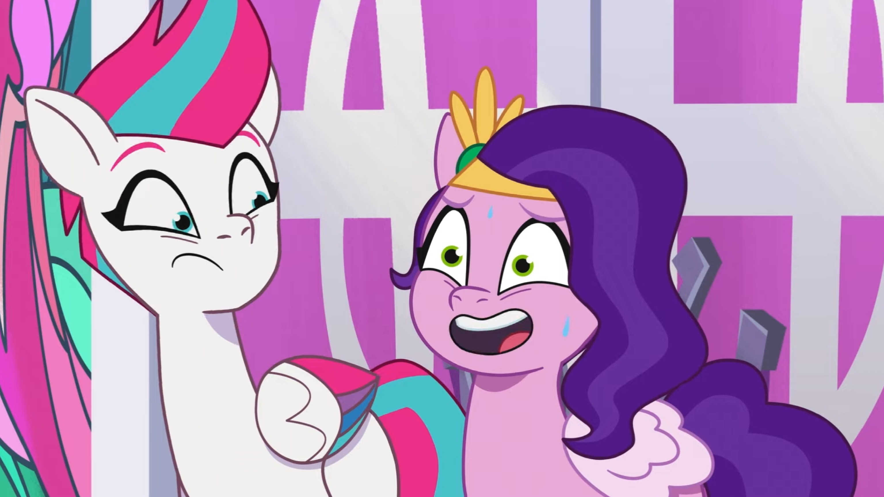 #2985487 - safe, screencap, pipp petals, zipp storm, pegasus, pony, g5 ...