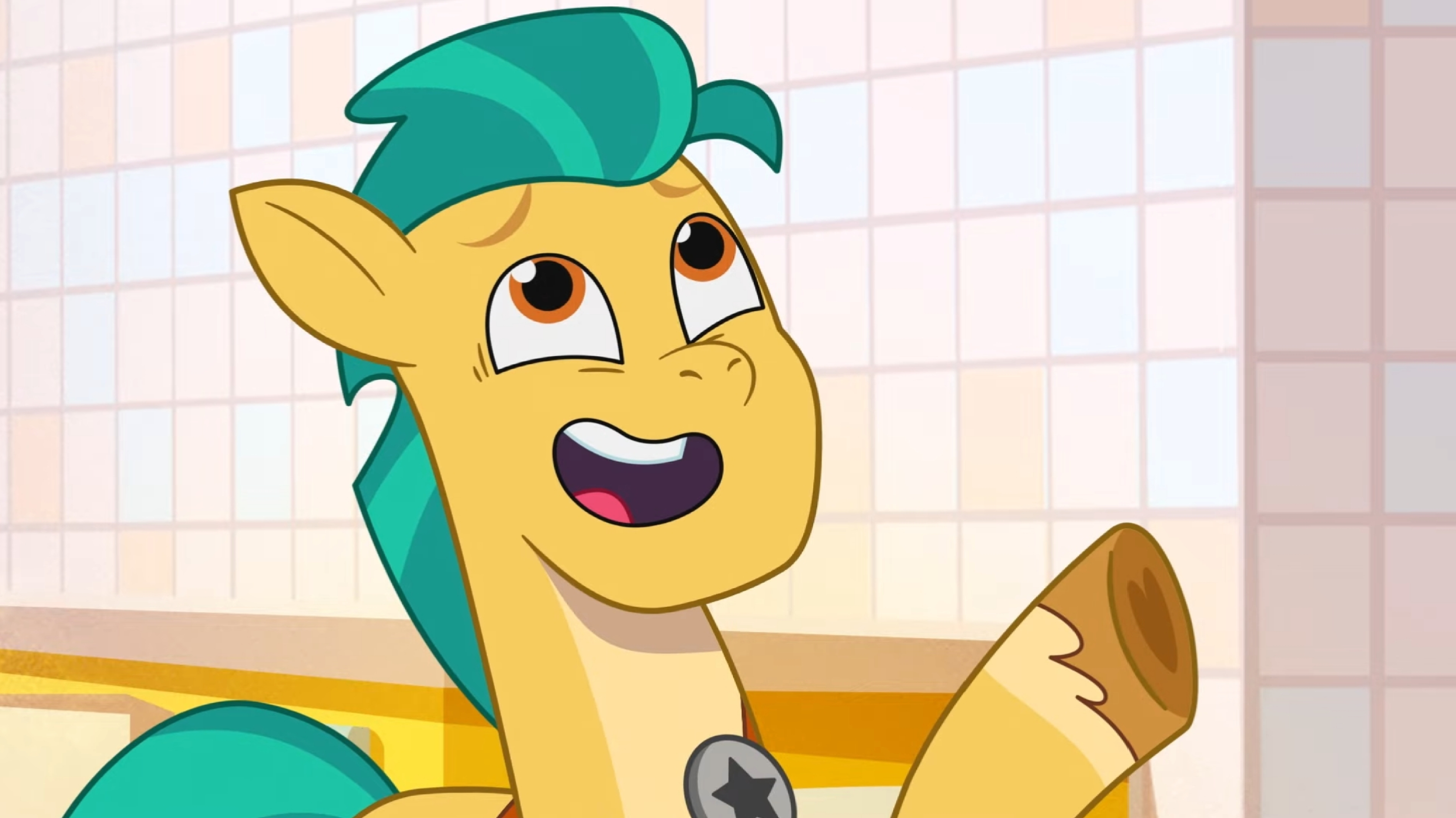 #2985516 - safe, screencap, hitch trailblazer, earth pony, pony, g5, my ...