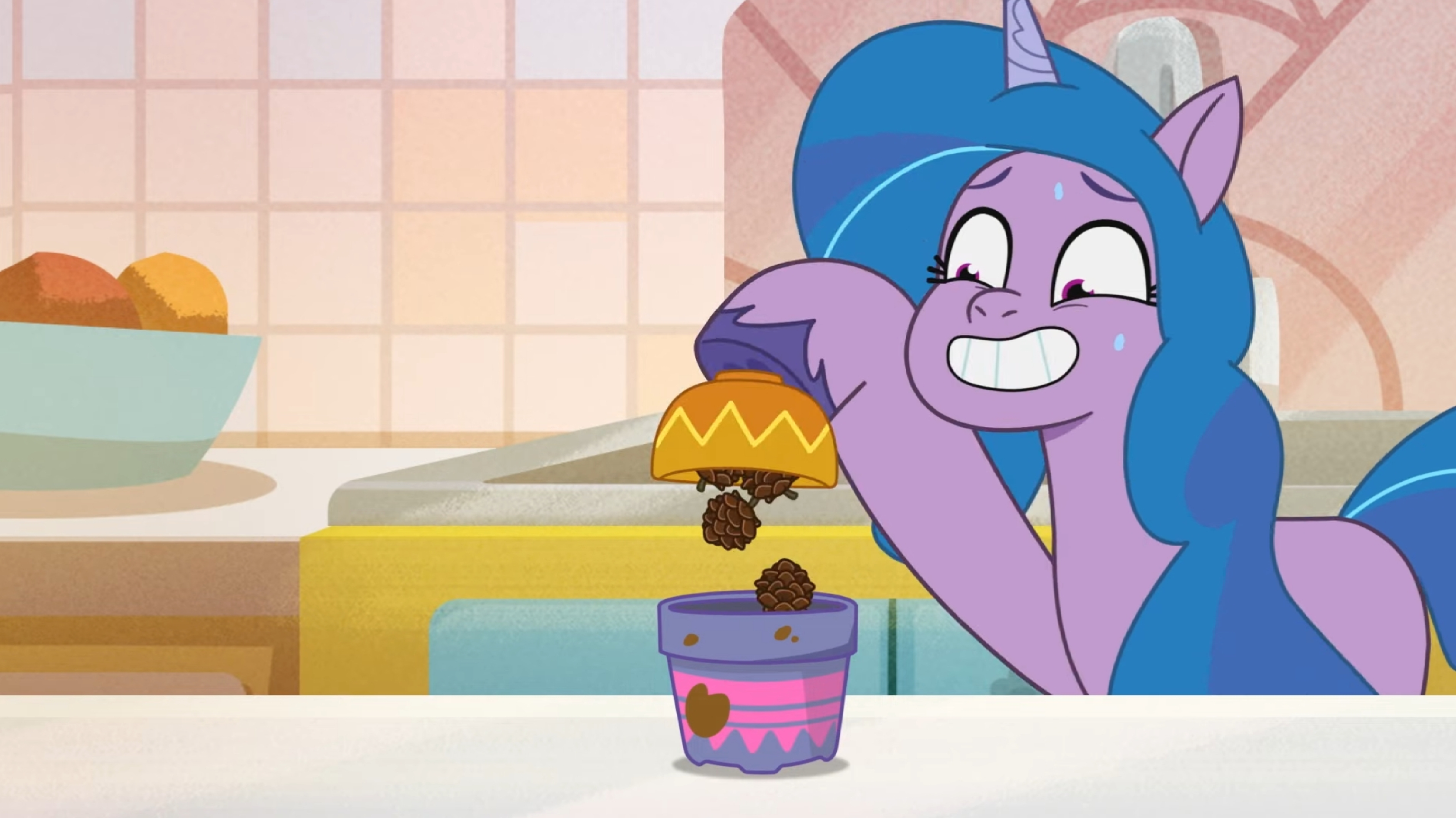 #2985531 - safe, screencap, izzy moonbow, pony, unicorn, g5, my little ...