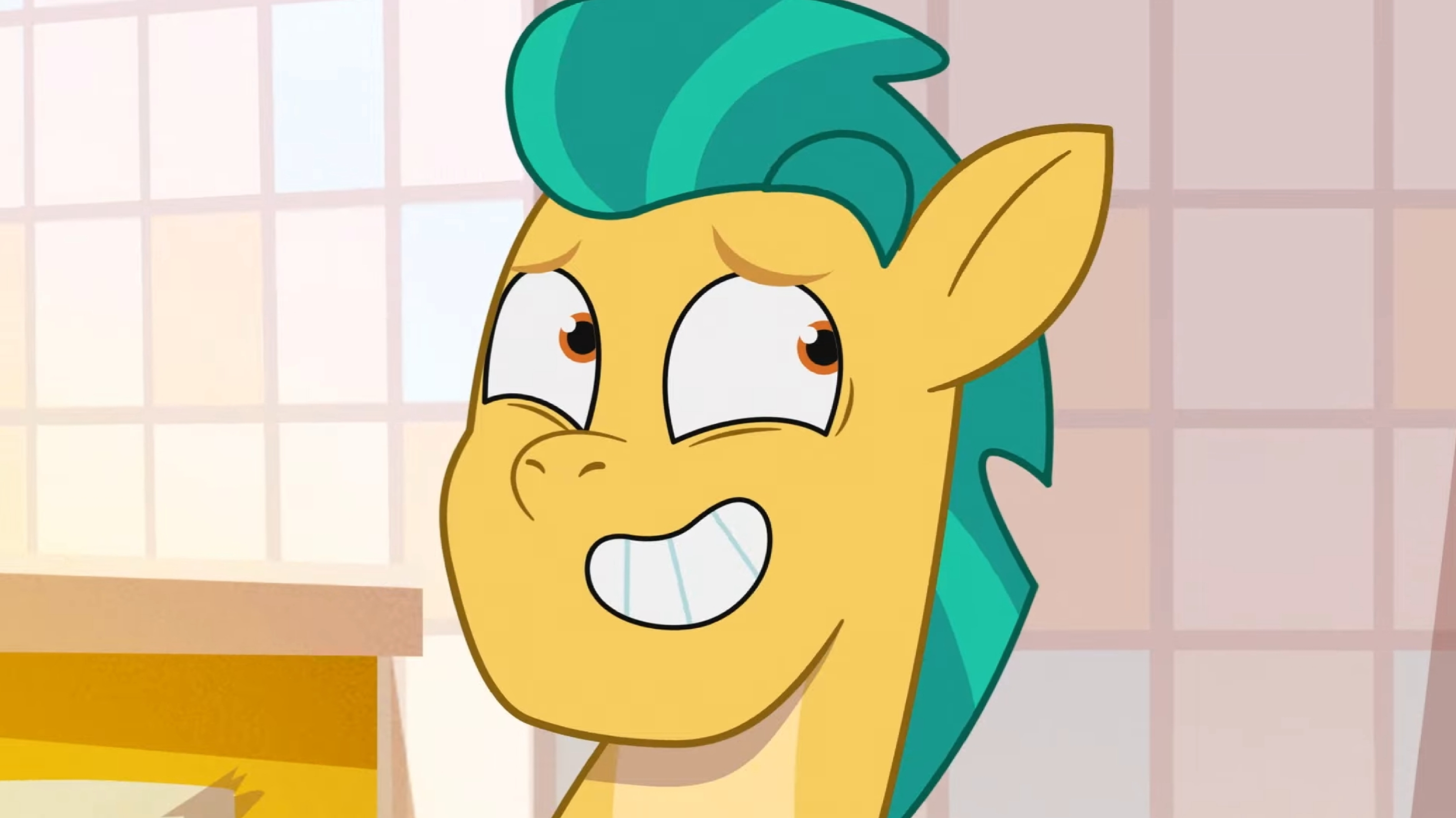 #2985587 - safe, screencap, hitch trailblazer, earth pony, pony, g5, my ...