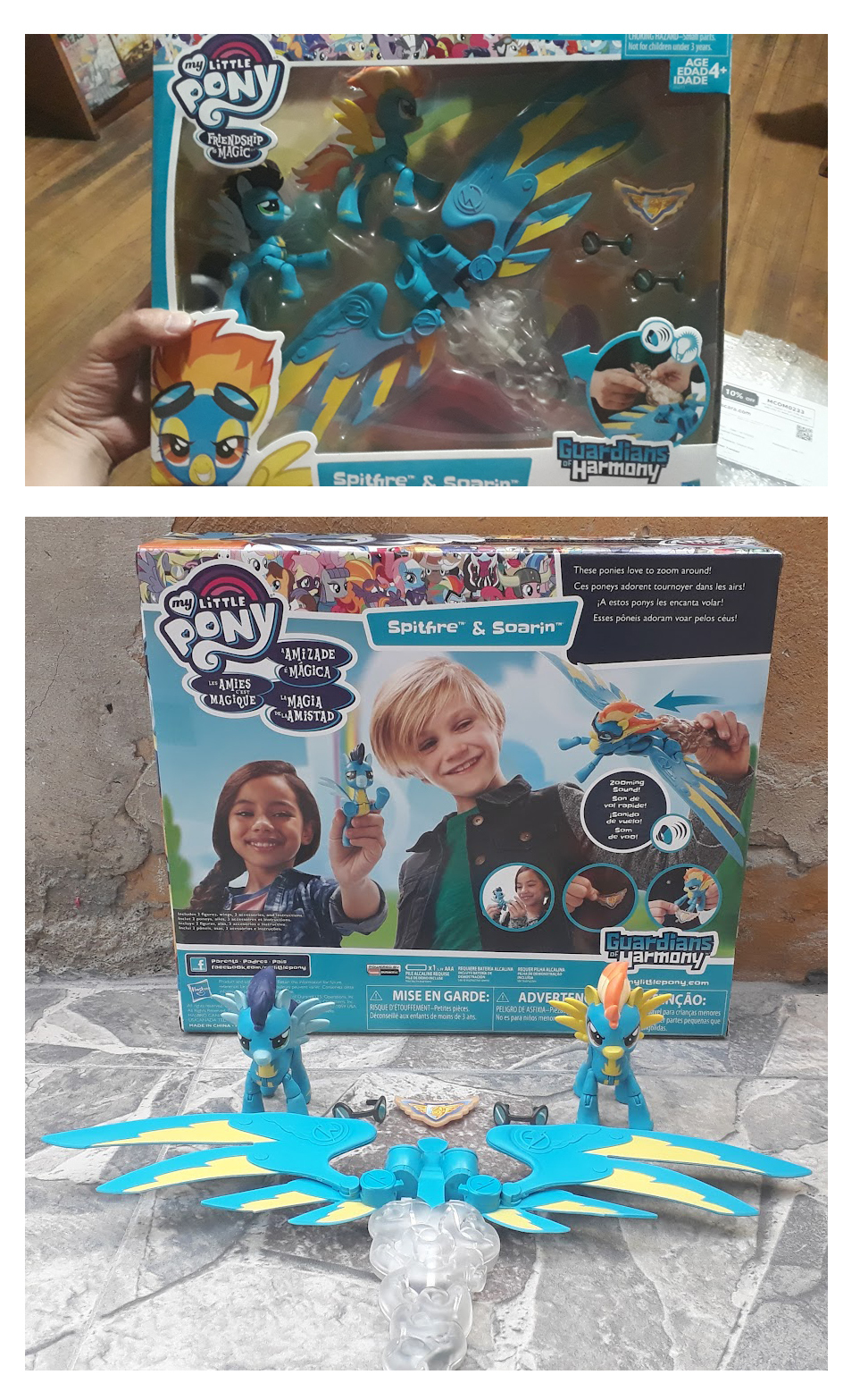 #2988867 - safe, artist:dingopatagonico, soarin', spitfire, pegasus ...