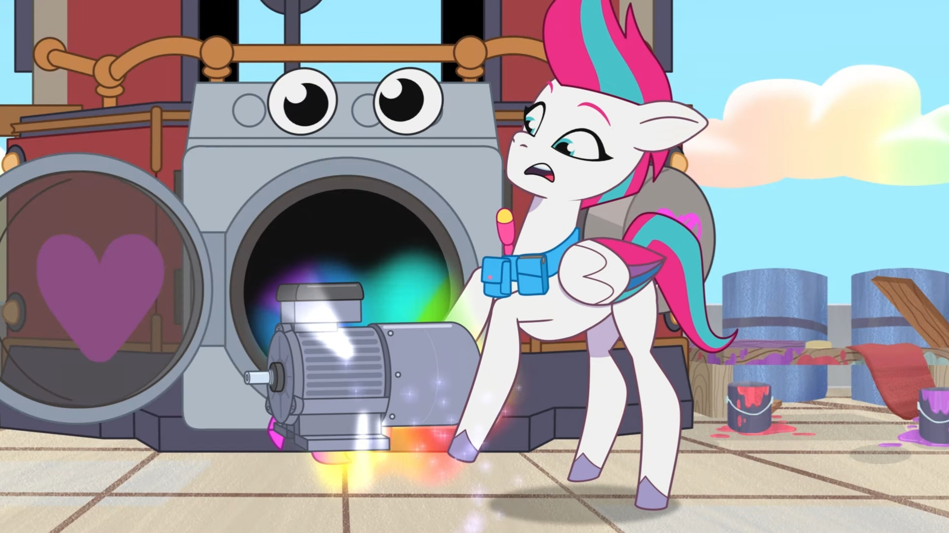 #2990744 - safe, screencap, zipp storm, pegasus, pony, g5, my little ...