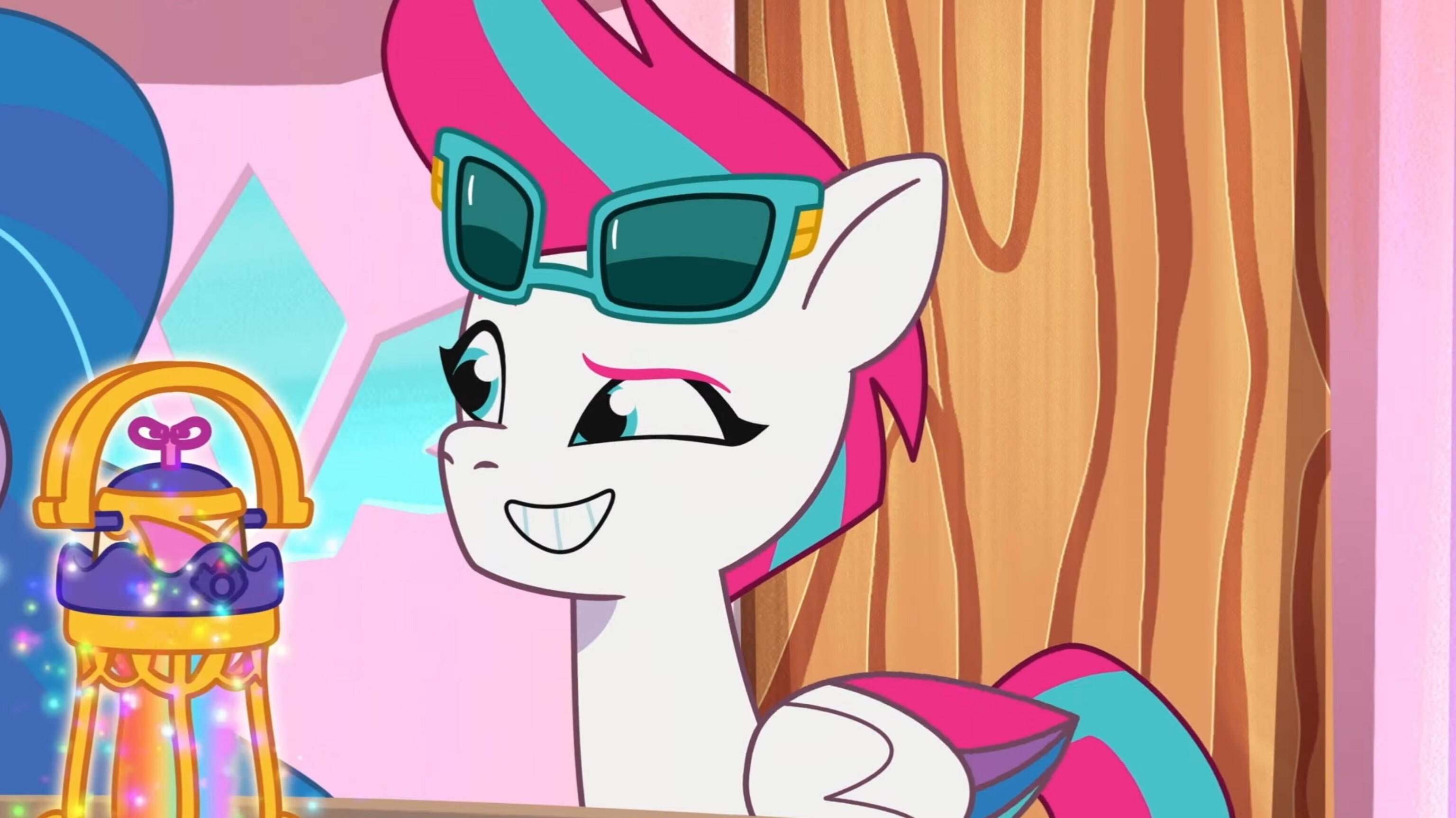 #2991411 - safe, screencap, izzy moonbow, zipp storm, pegasus, pony ...