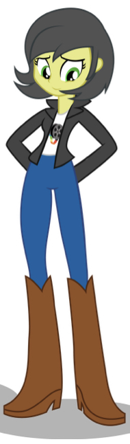 #2993565 - safe, artist:mixiepie, oc, oc:pauly sentry, human, equestria ...