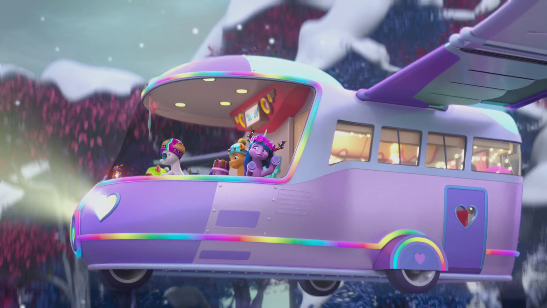 #2994398 - safe, screencap, hitch trailblazer, izzy moonbow, pipp petals, sunny starscout, zipp ...