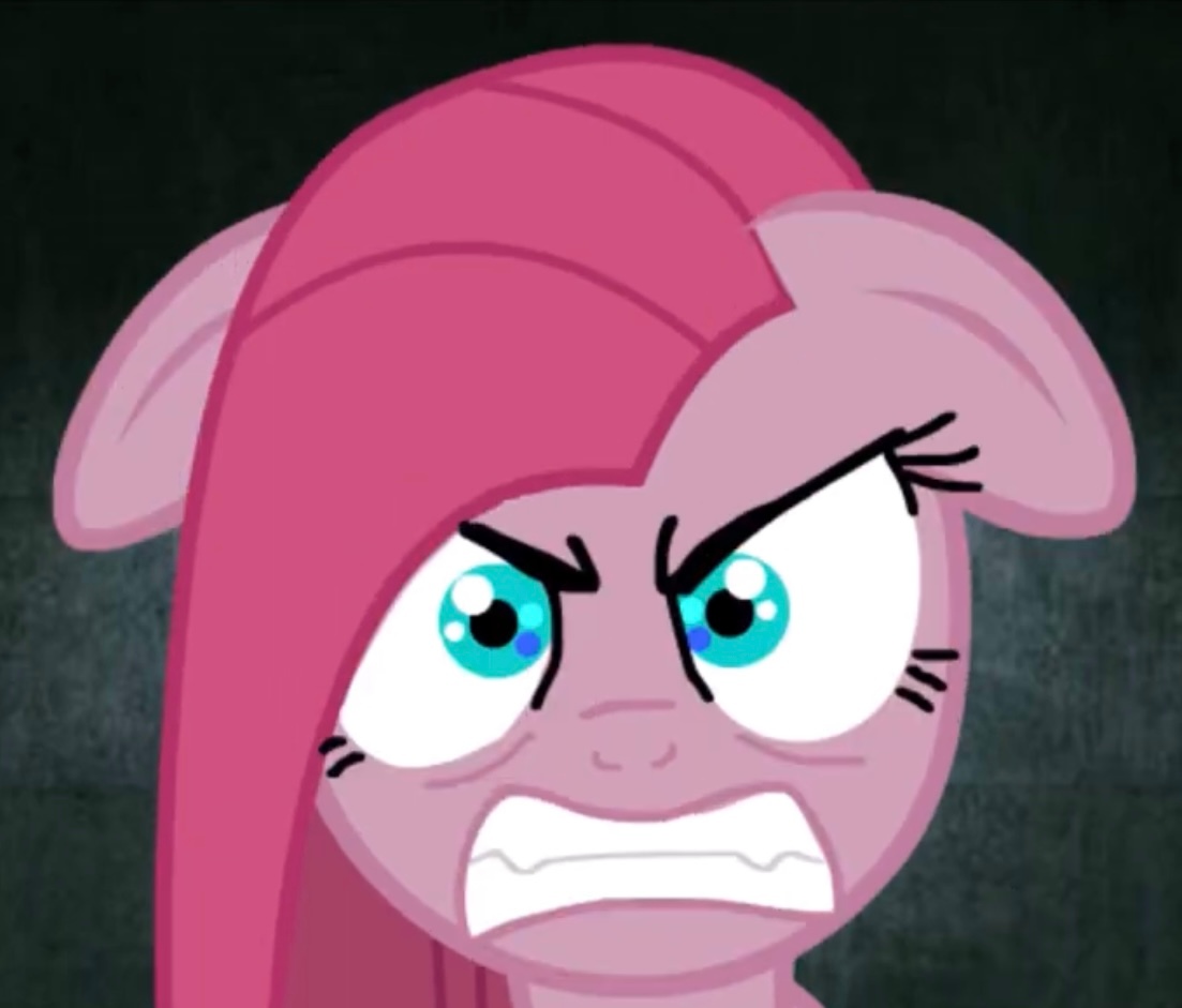 #2995524 - safe, artist:ponywarlord777, pinkie pie, earth pony, pony, g4, angry, cute, floppy ...