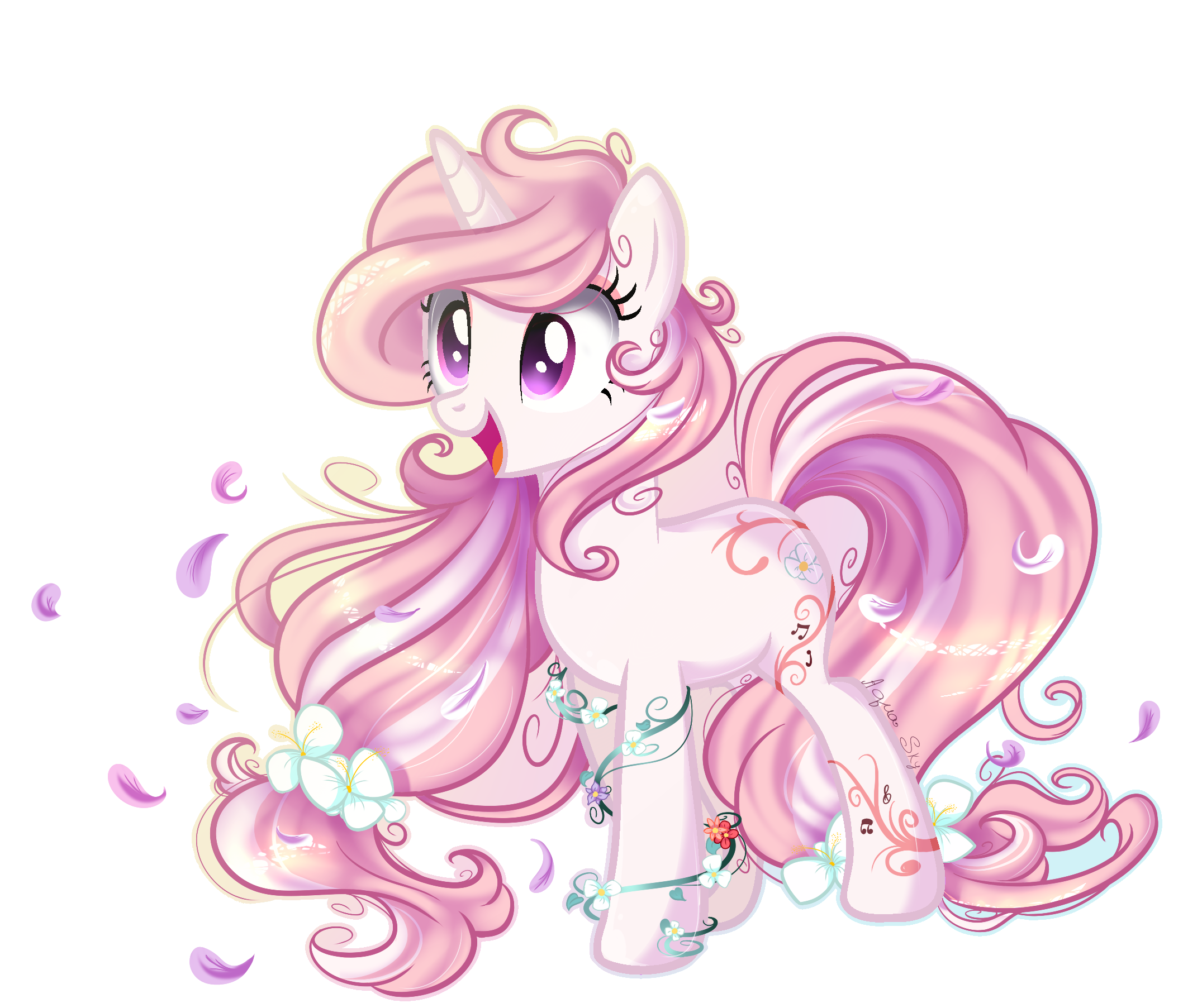 #2995658 - safe, artist:aquasky987, oc, oc only, pony, unicorn, base used, eyelashes, female ...