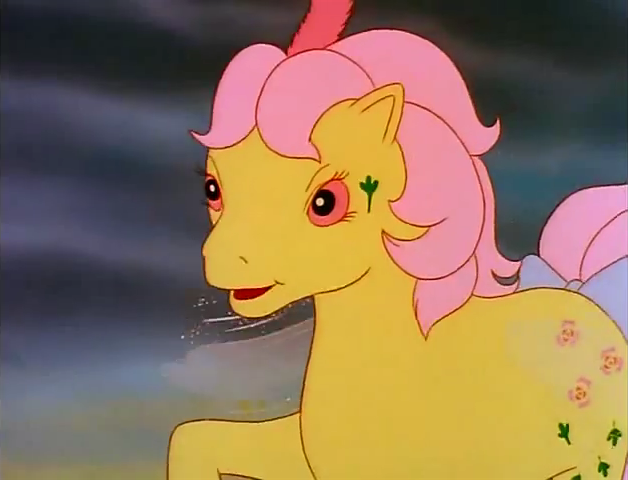 #2995869 - safe, screencap, rosedust, flutter pony, pony, g1, my little ...