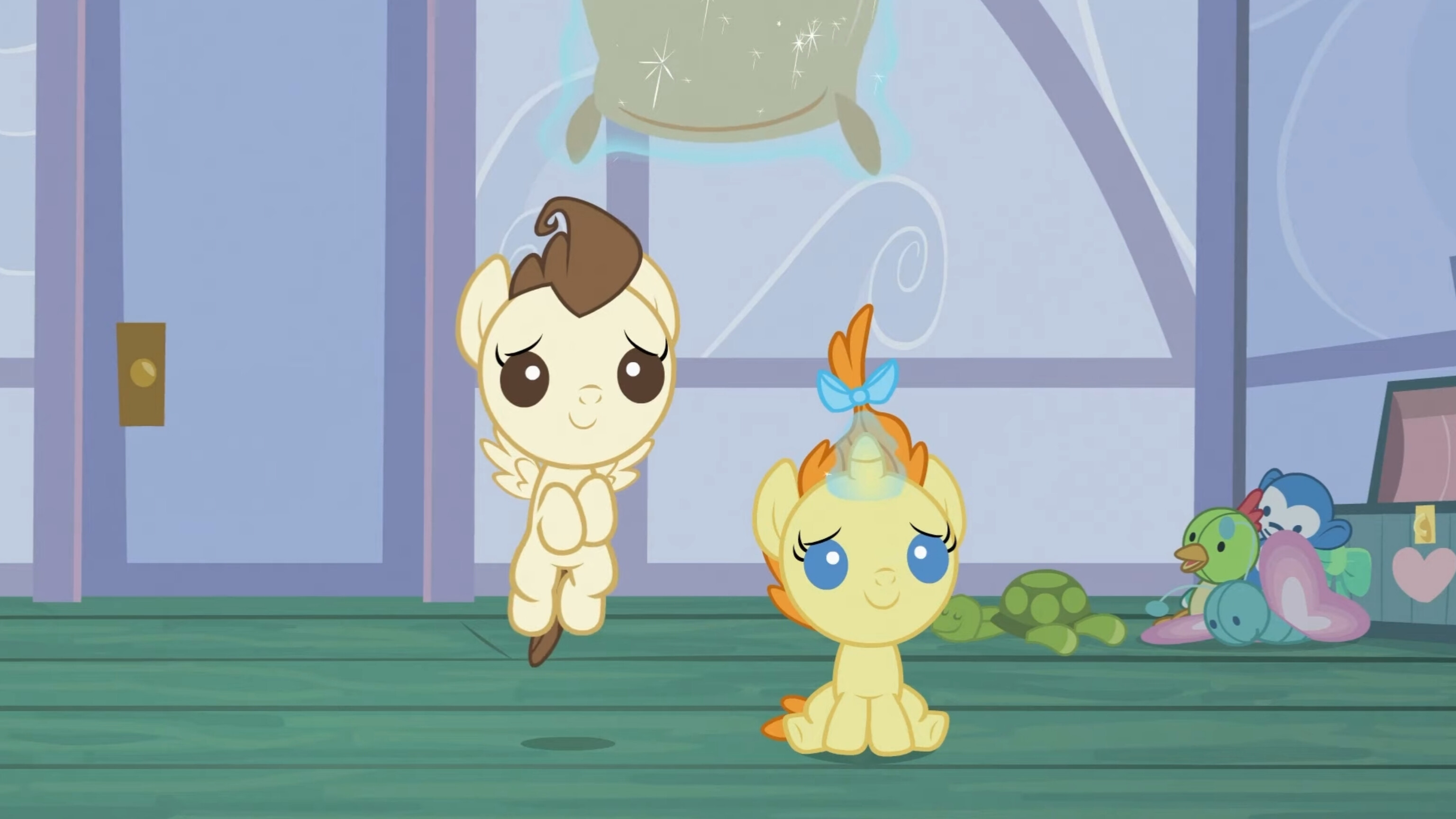 #2996030 - safe, screencap, pound cake, pumpkin cake, pegasus, pony ...