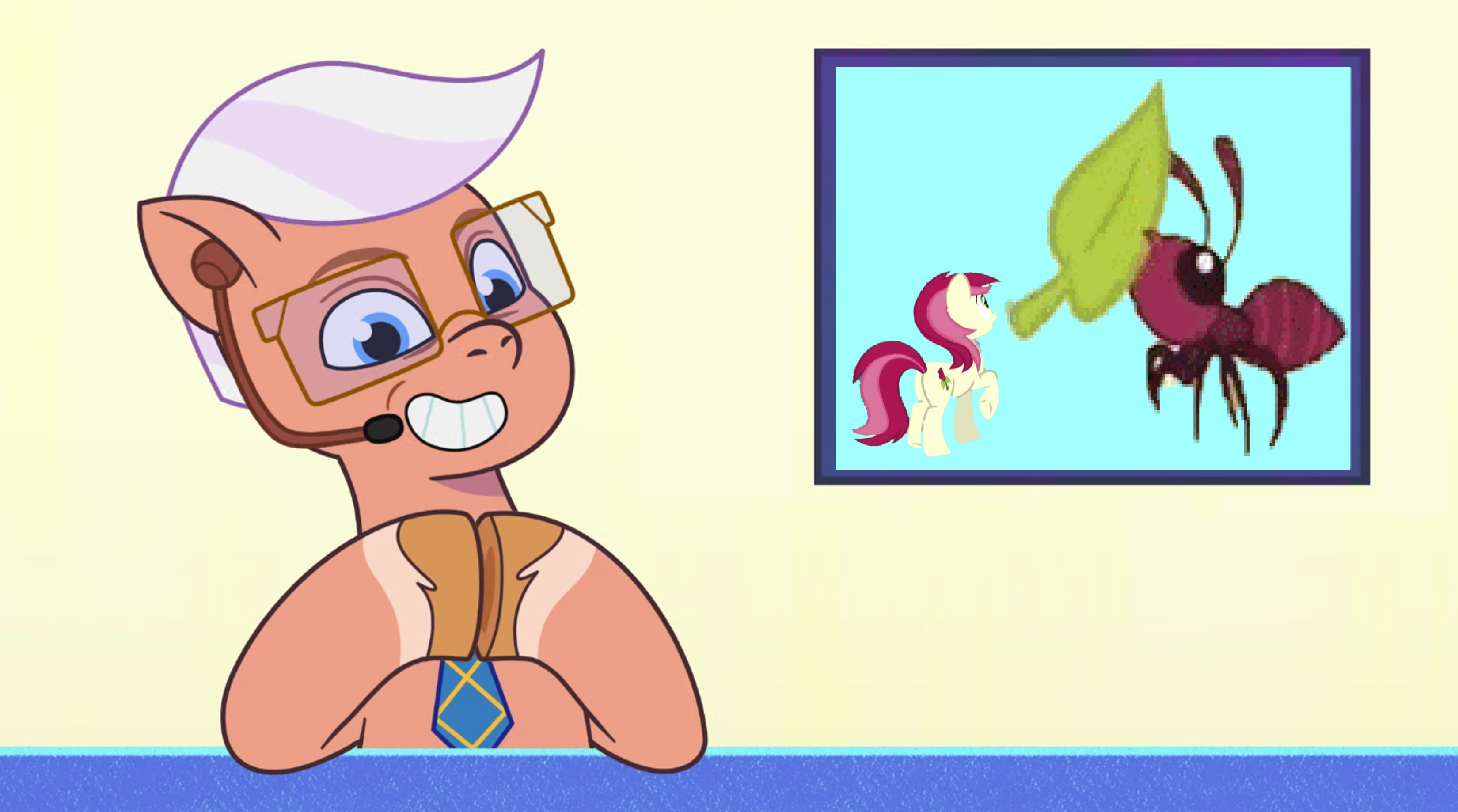 #2980261 - safe, edit, edited screencap, screencap, roseluck, skye ...