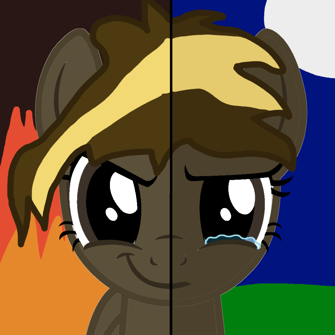 #2998255 - safe, artist:bosscakes, oc, oc:skivvy, pony, unicorn, meme ...