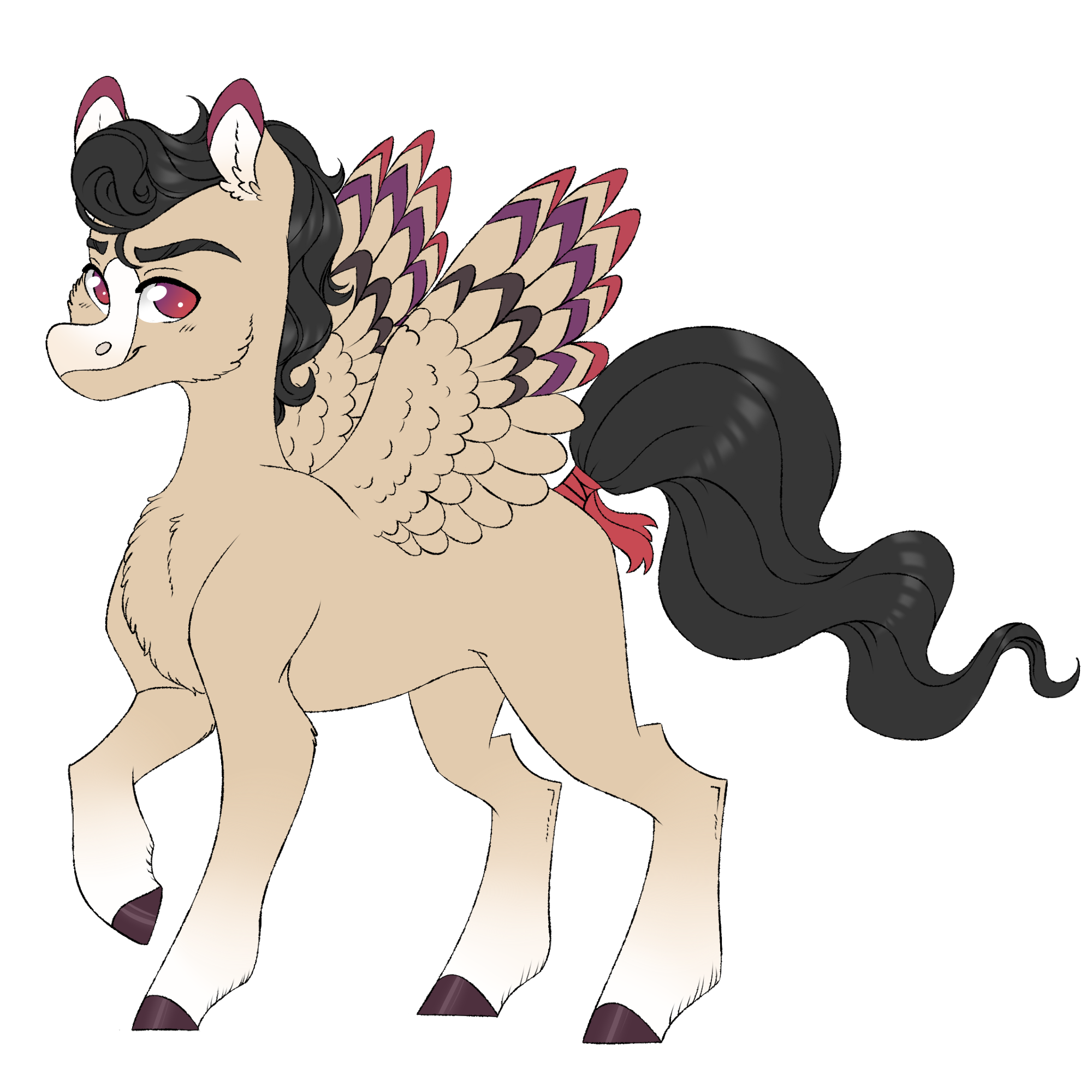 #2980996 - safe, artist:dozyarts, oc, oc:nimble, pegasus, pony, high ...