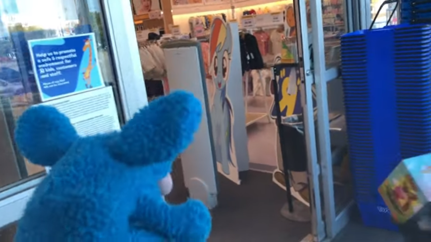 #2981005 - safe, screencap, rainbow dash, canada, cardboard cutout ...