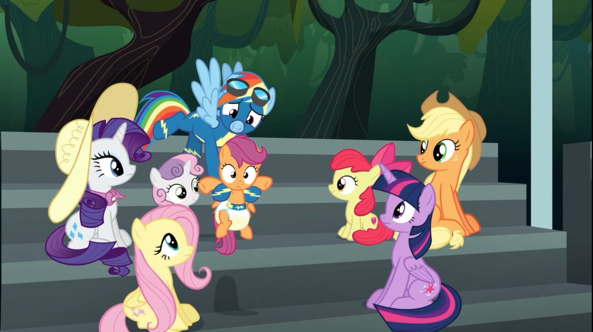 #2983277 - questionable, edit, editor:tenerius, apple bloom, applejack ...