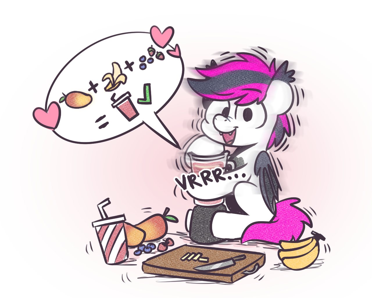 #3005302 - safe, artist:sugar morning, oc, oc only, oc:lance, bat pony ...