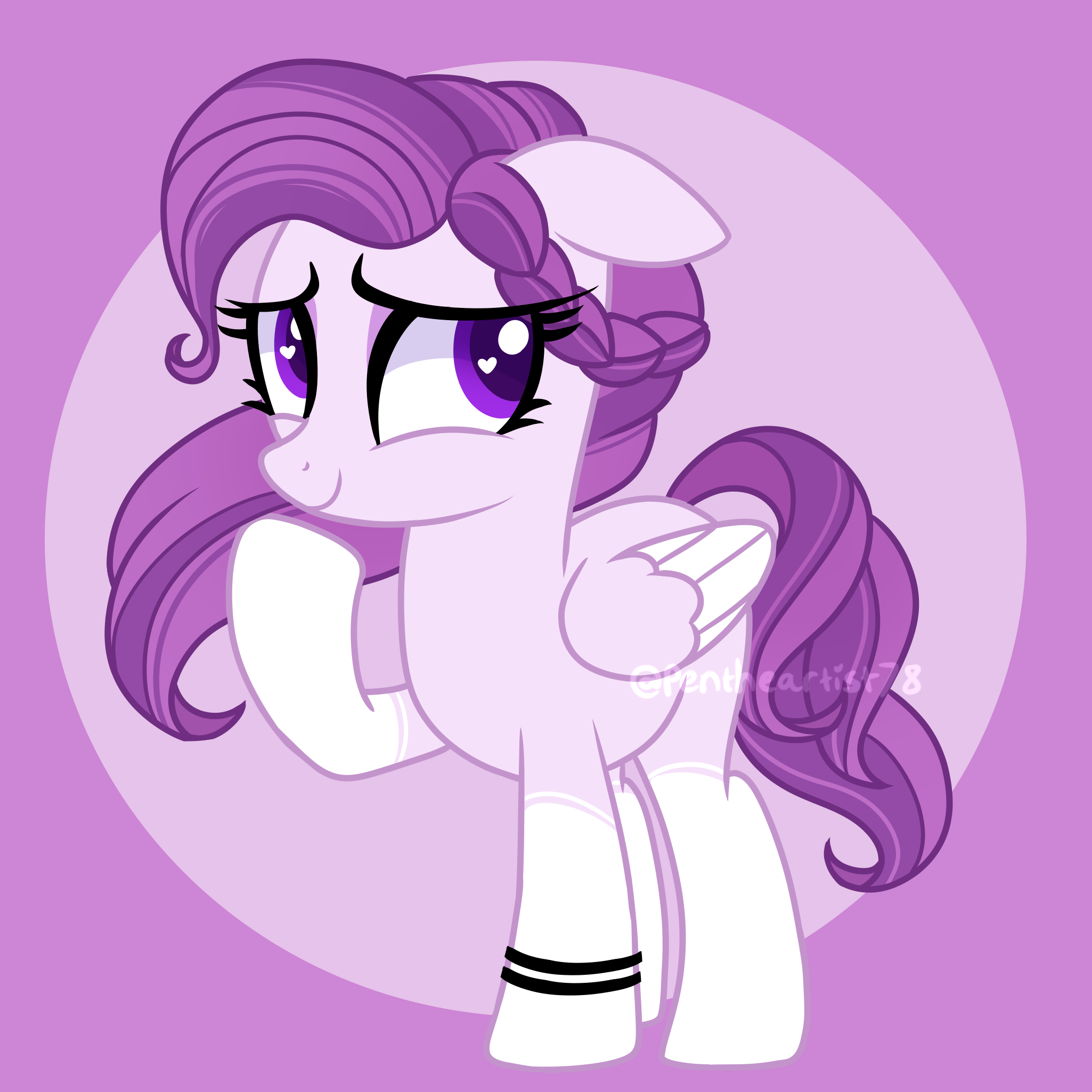 #3005805 - safe, artist:pen-art78, pegasus, pony, base used, floppy ...