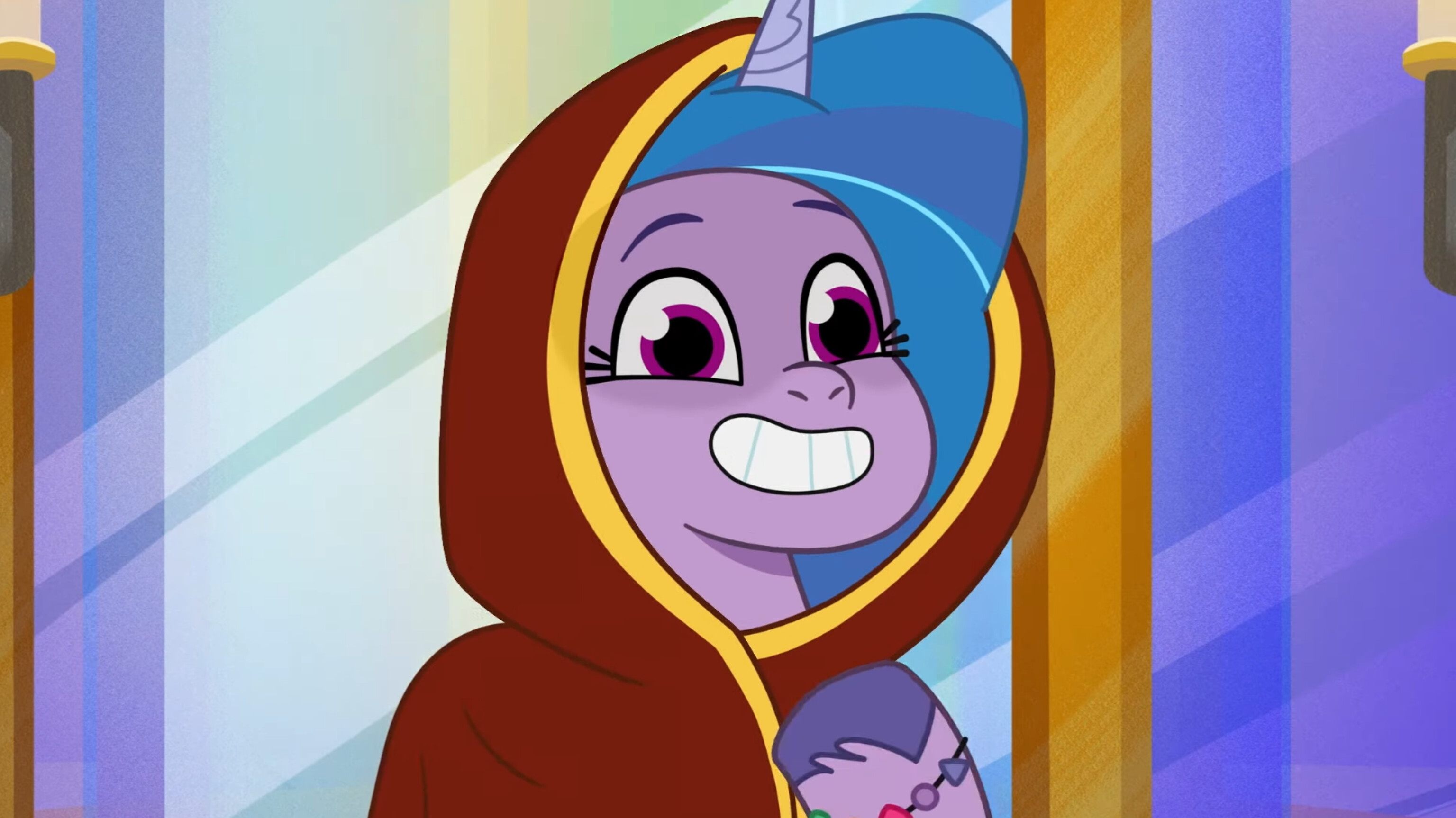 #3007709 - safe, screencap, izzy moonbow, pony, unicorn, g5, my little ...