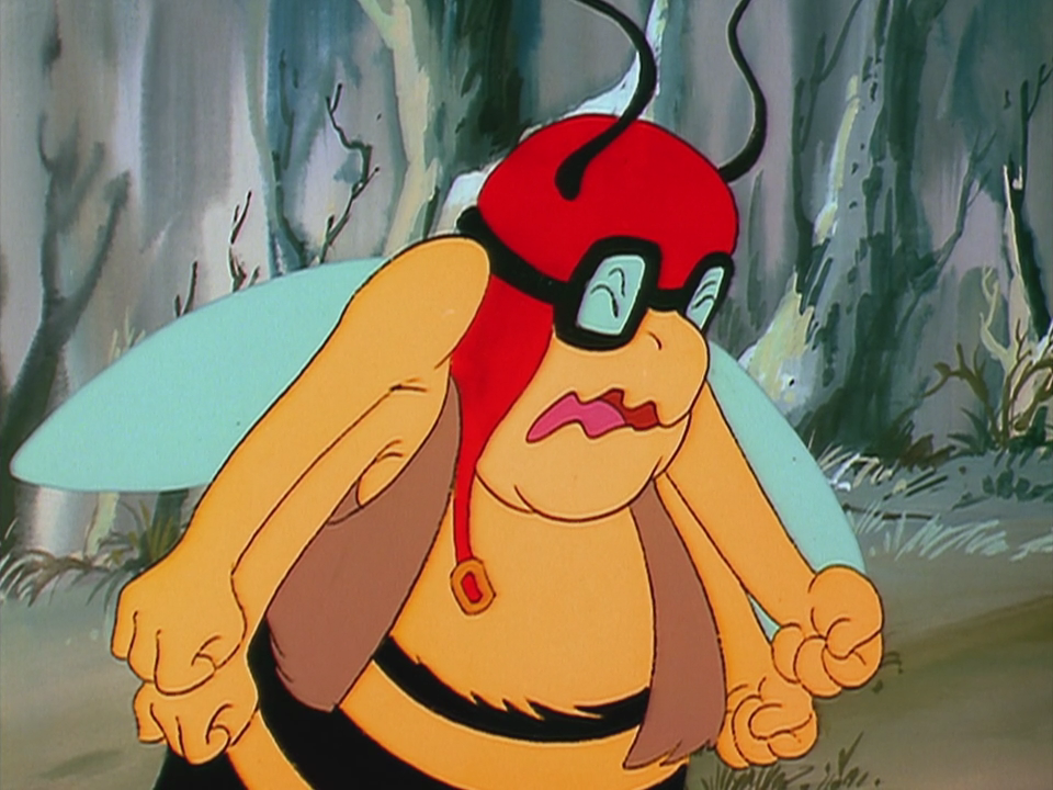 #3010617 - safe, screencap, pointer (g1), bee, insect, anthro, g1, my ...