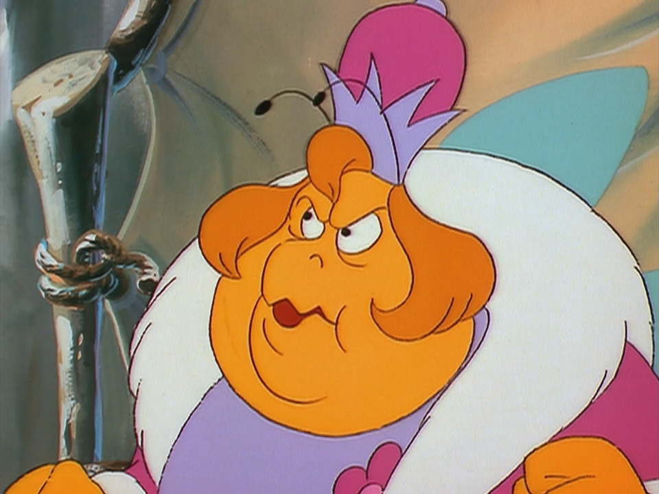 #3010621 - safe, screencap, queen bumble, bee, insect, anthro, g1, my ...