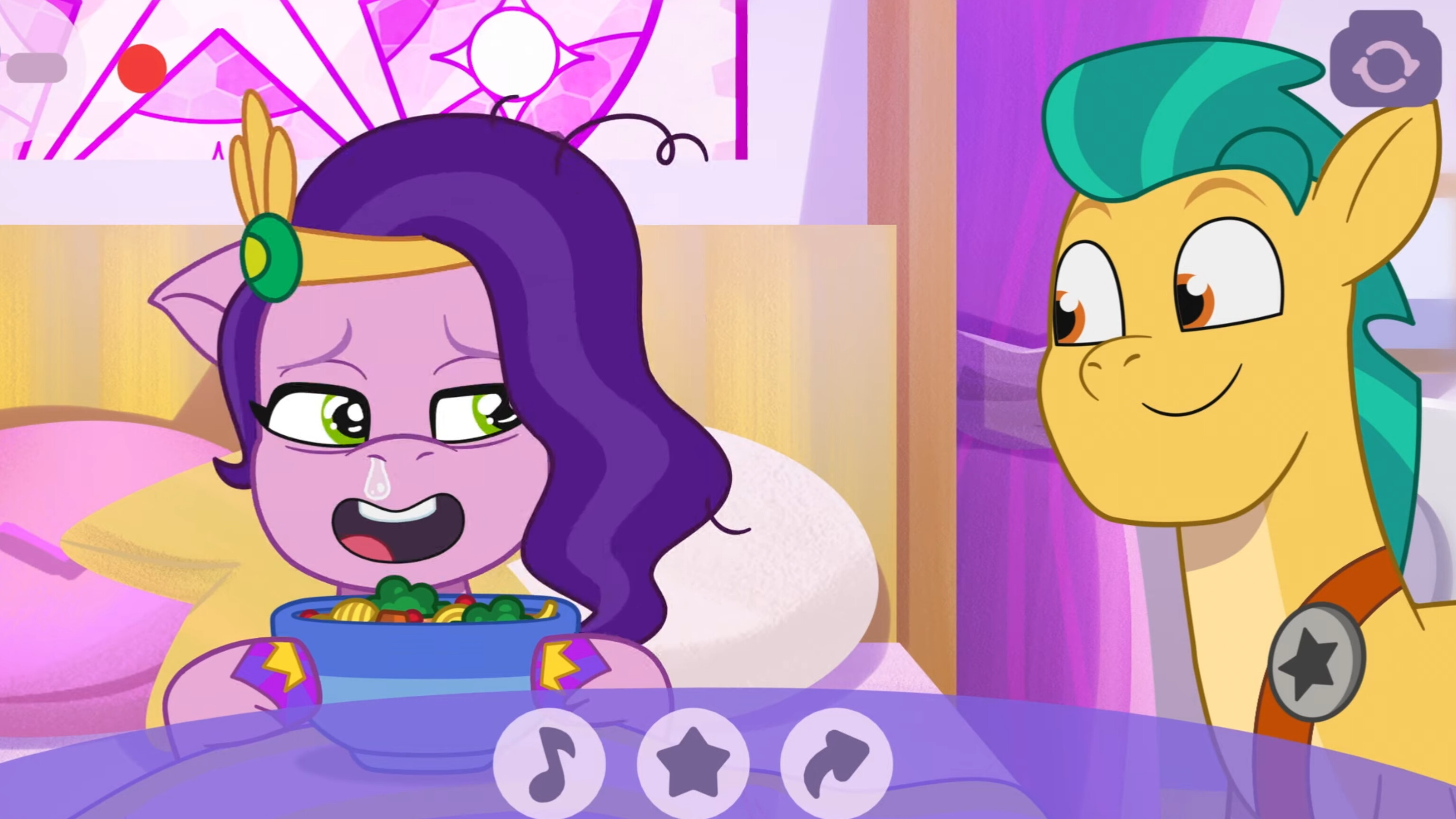 #3013414 - safe, screencap, hitch trailblazer, pipp petals, earth pony ...