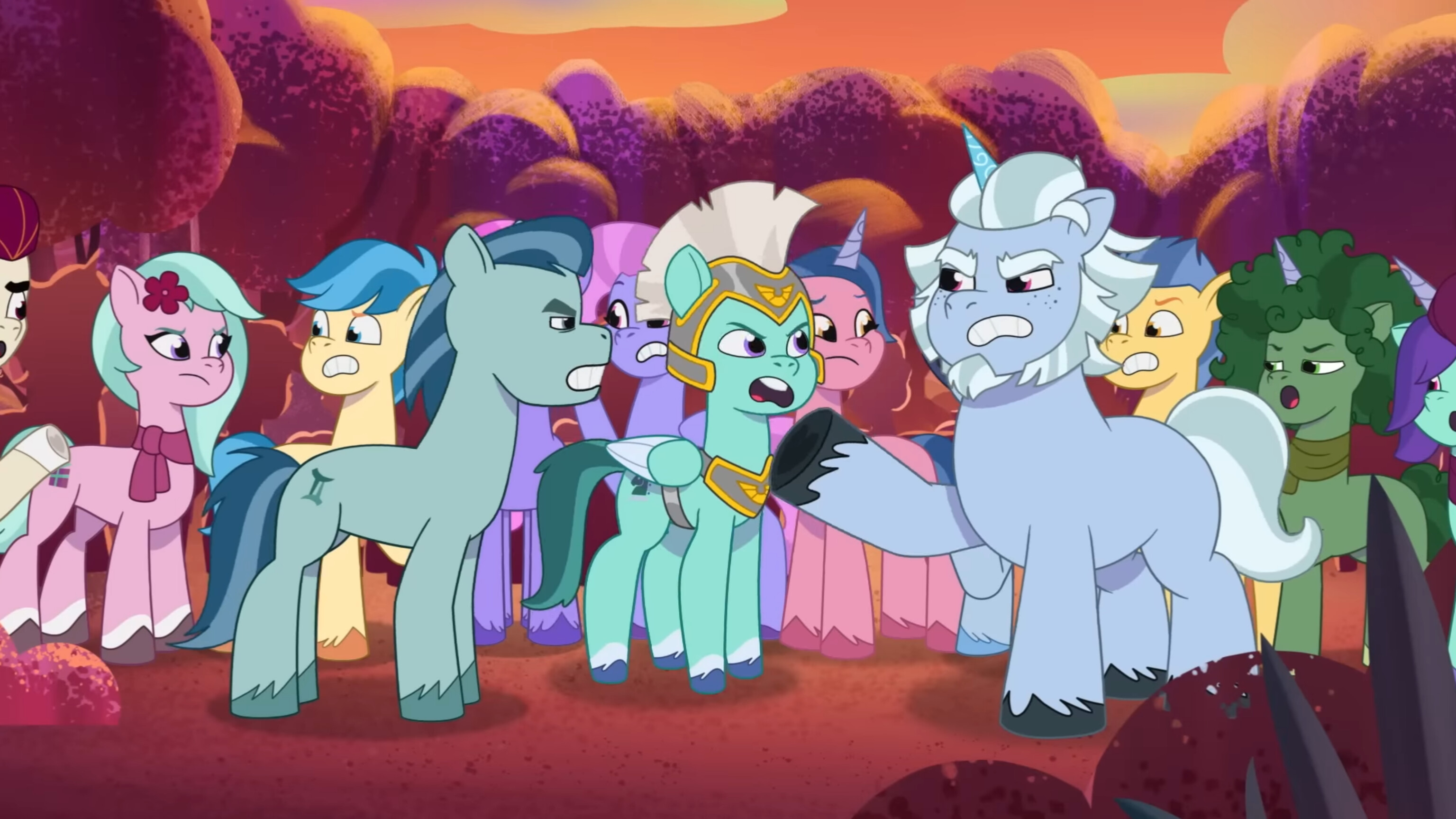 #3017456 - safe, screencap, alphabittle blossomforth, dahlia, dapple ...