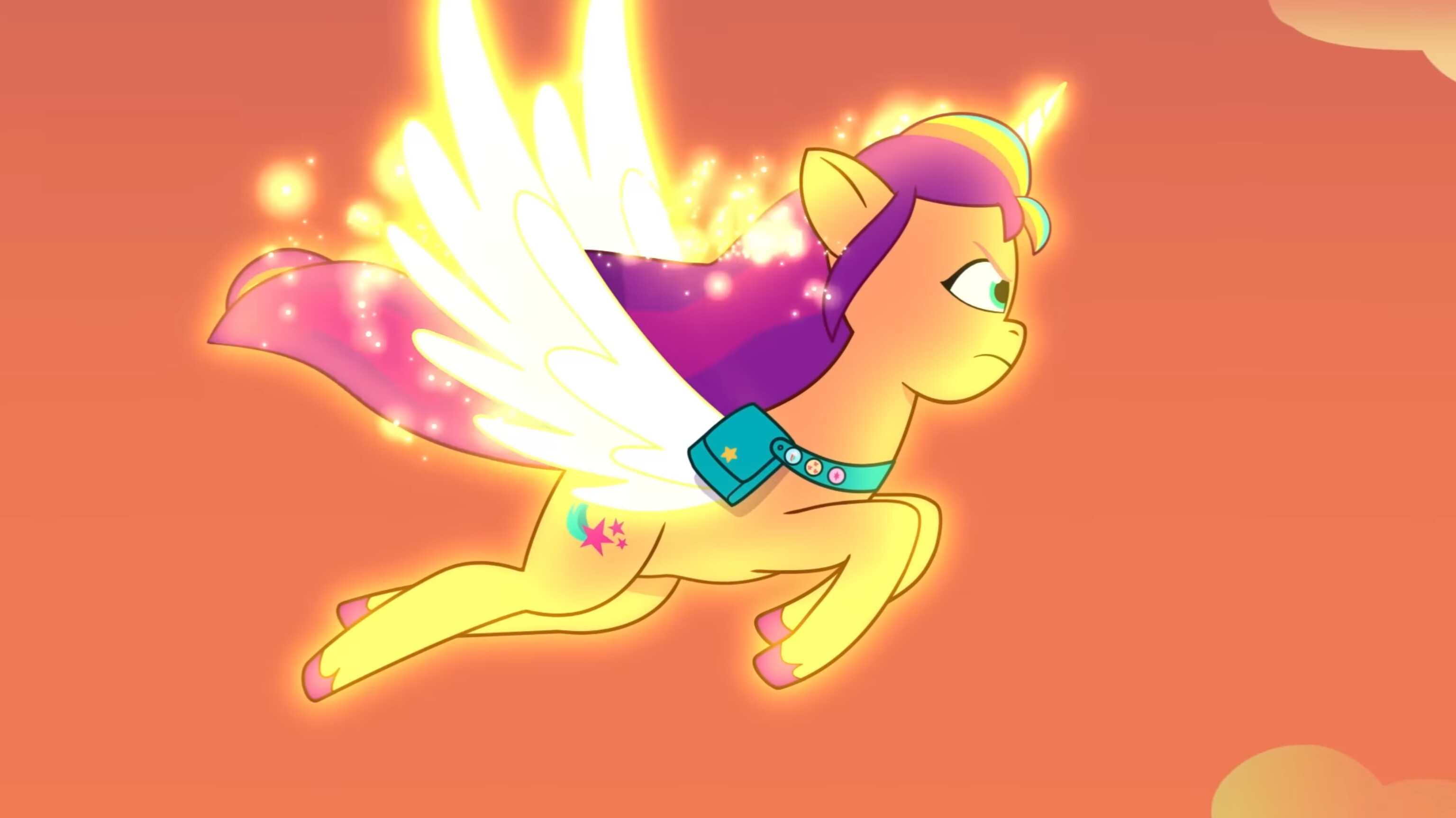 #3017662 - safe, screencap, sunny starscout, alicorn, pony, firework ...